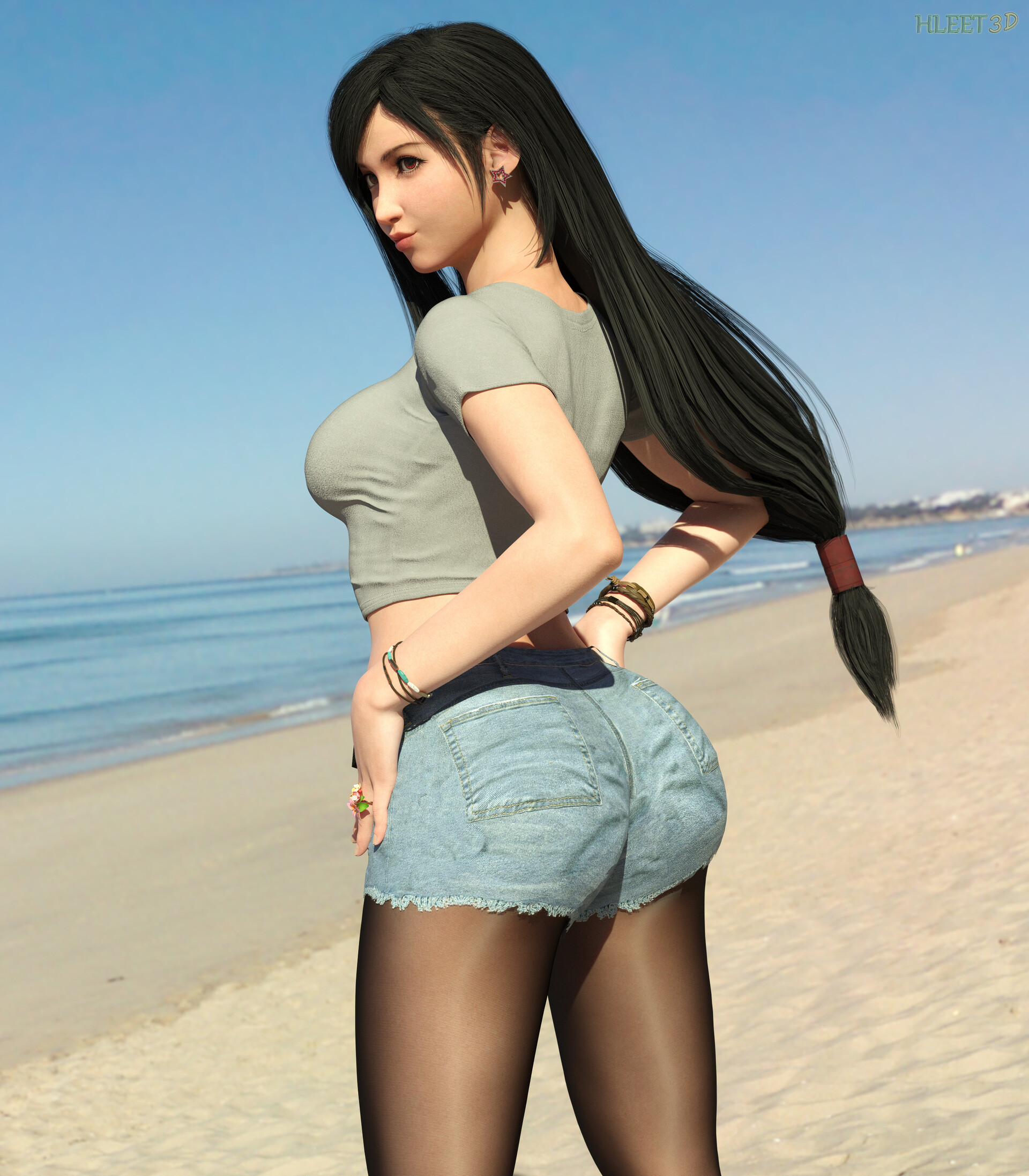 ArtStation - She loves beaches