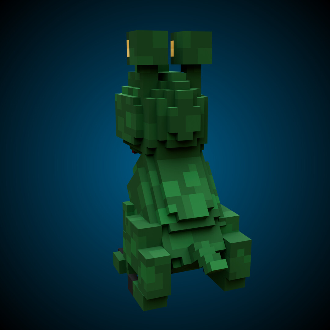 Karafuto - Voxel Alien Dog