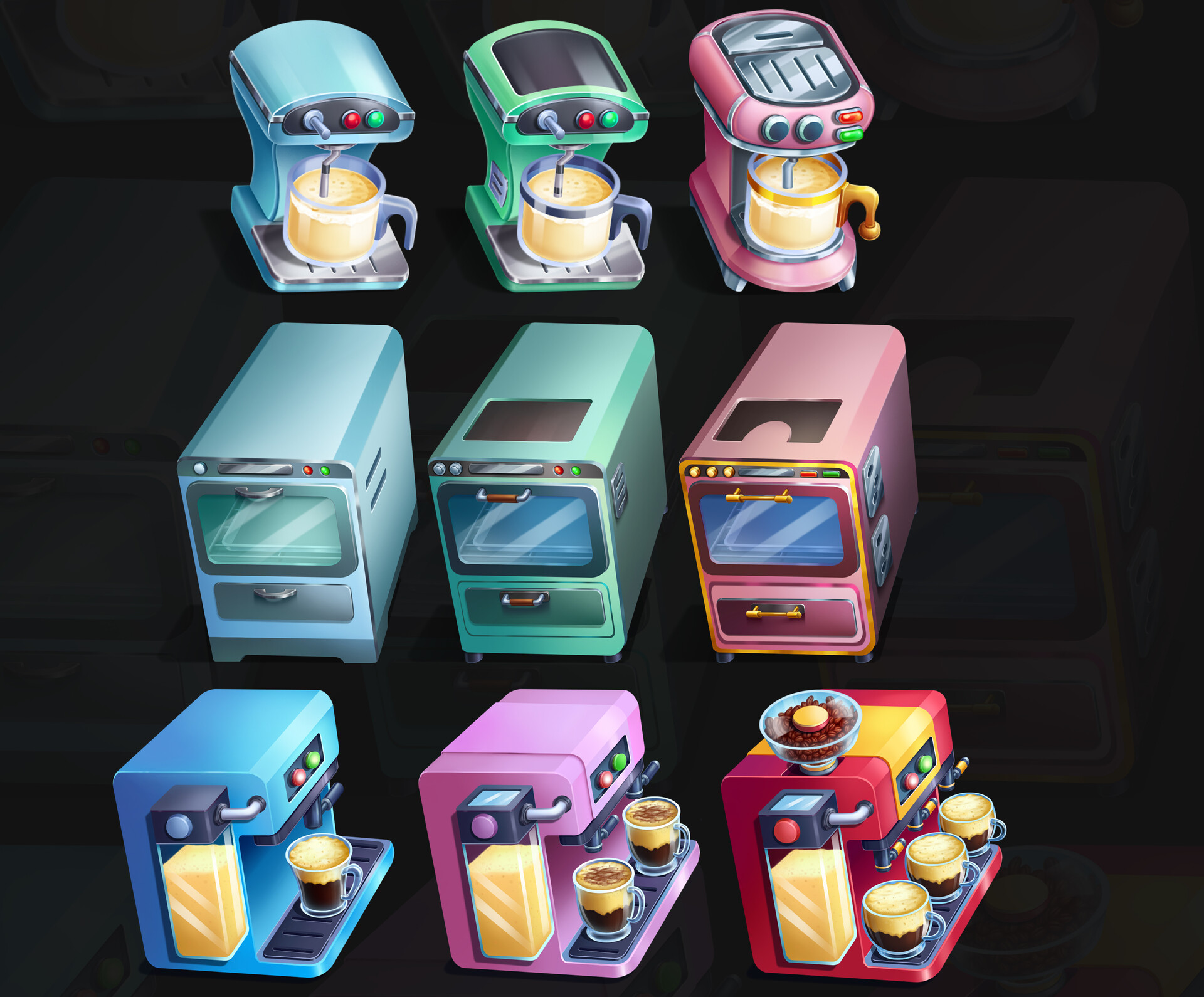 ArtStation - Kitchen Items