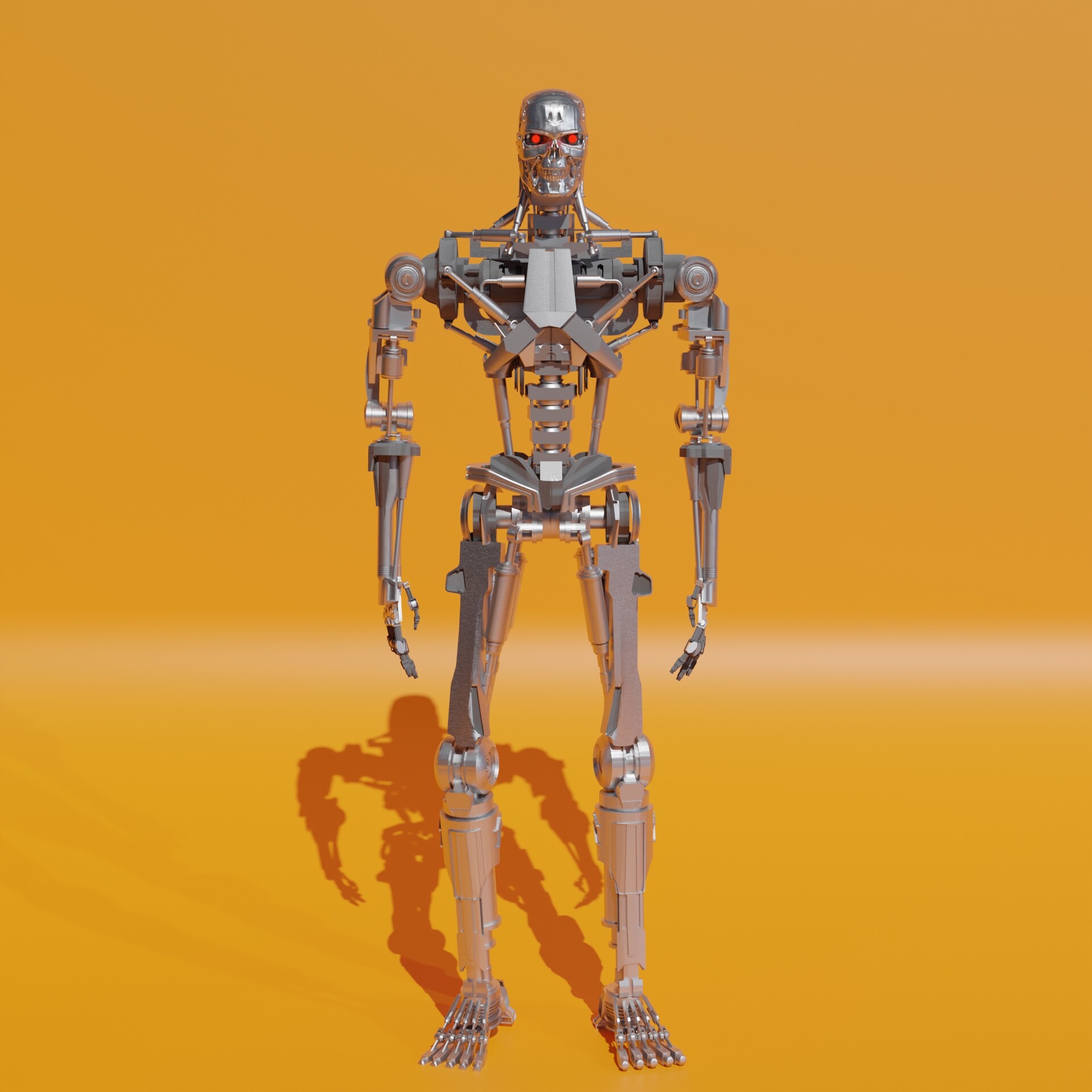 ArtStation - T-800 modeling