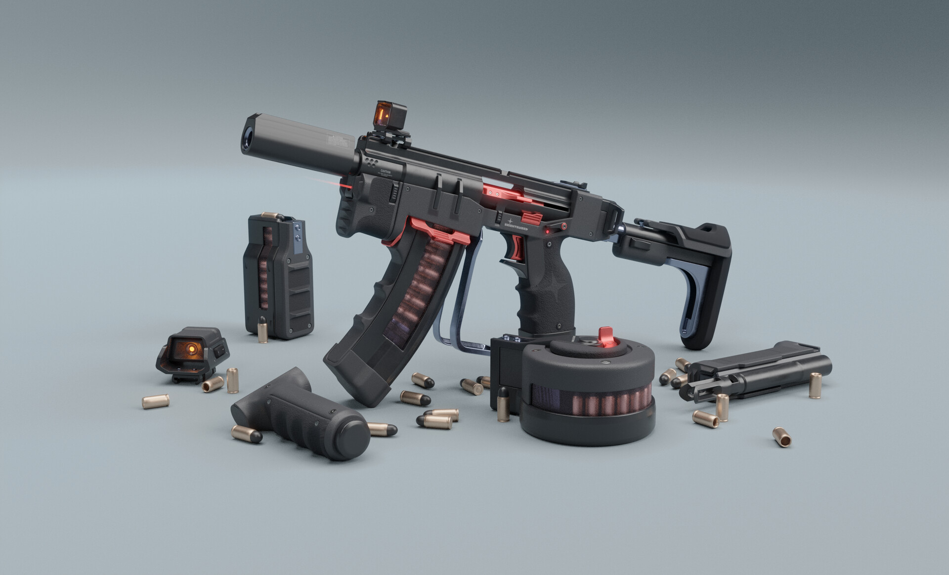 Timur [3Dpesec] Khamidullin - Pistol_1 [LIGHT]