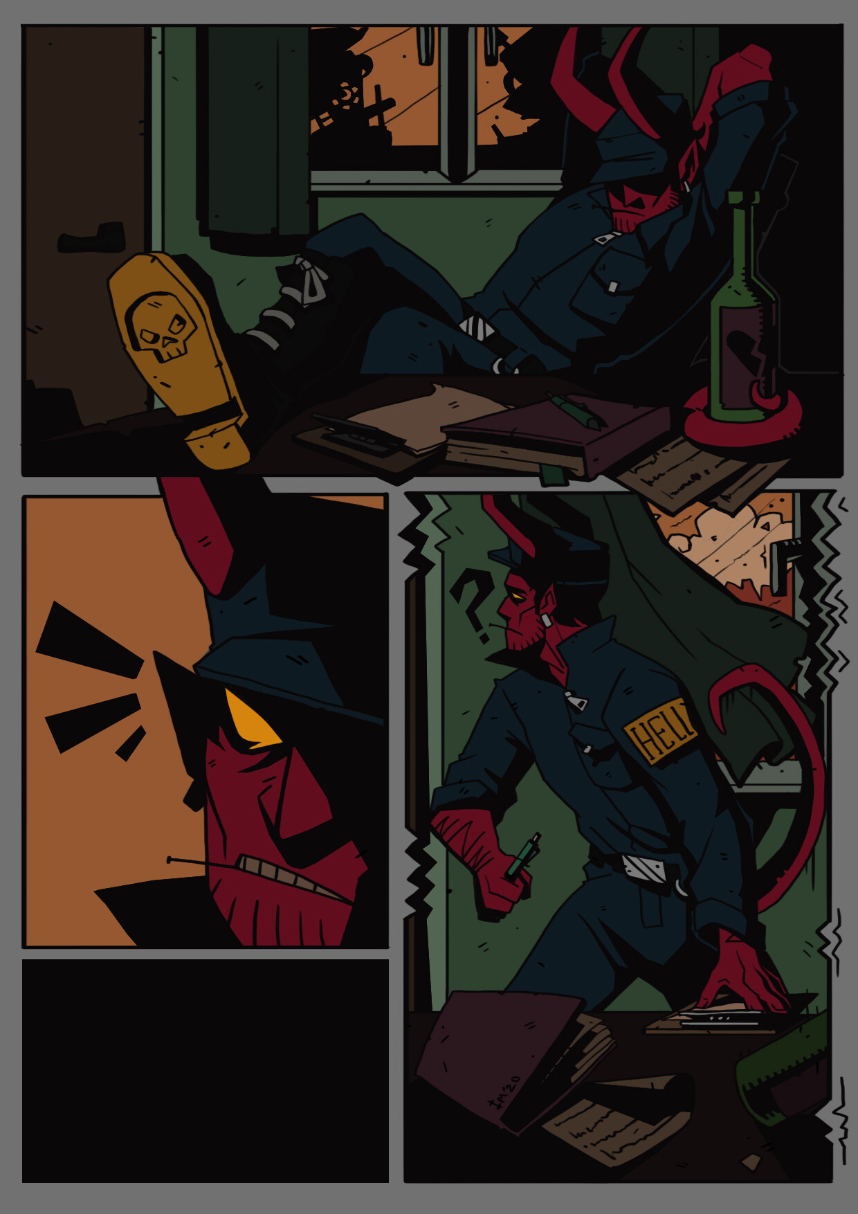 ArtStation - [Old] Comic Page