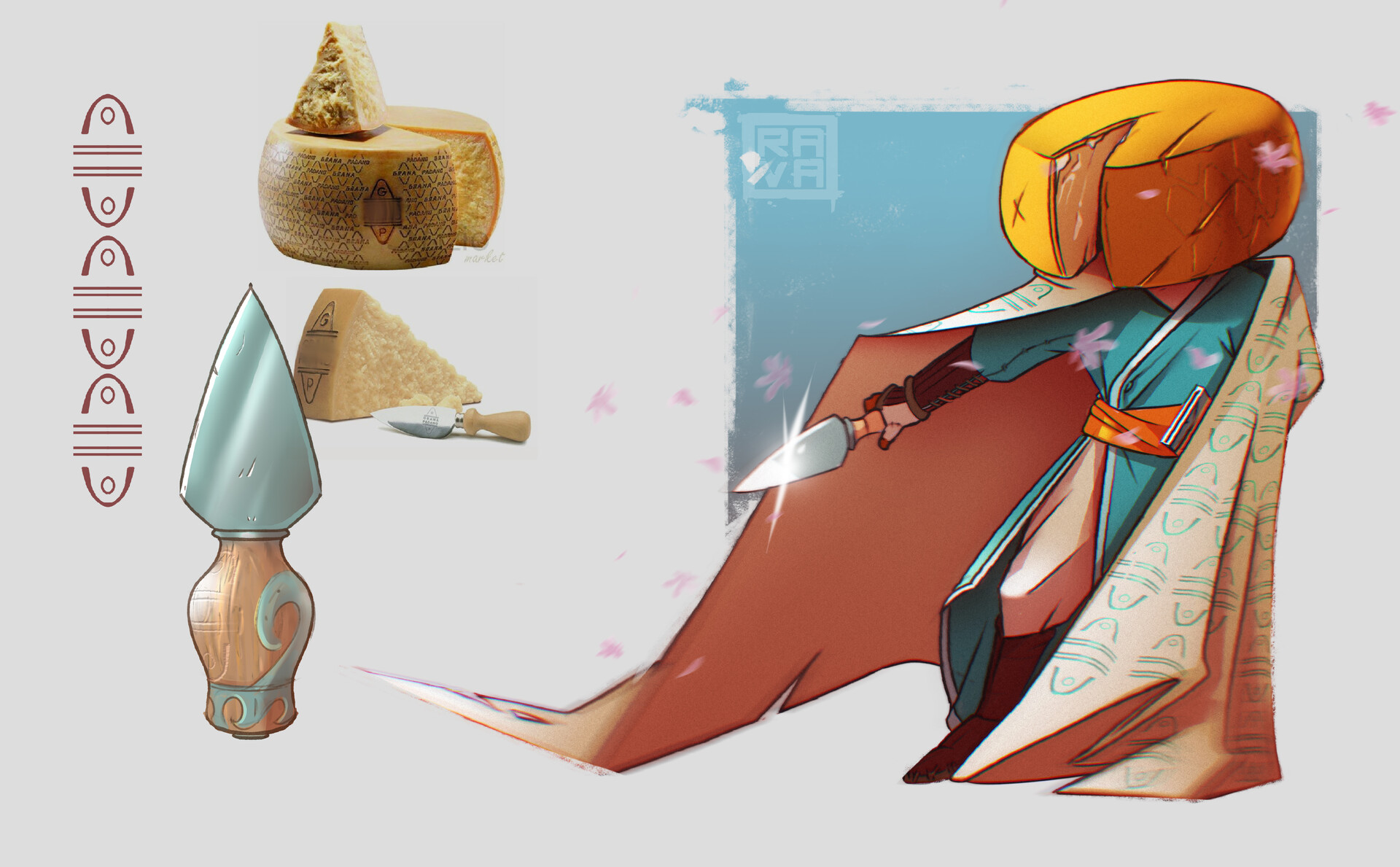 ArtStation - Cheese Samurai