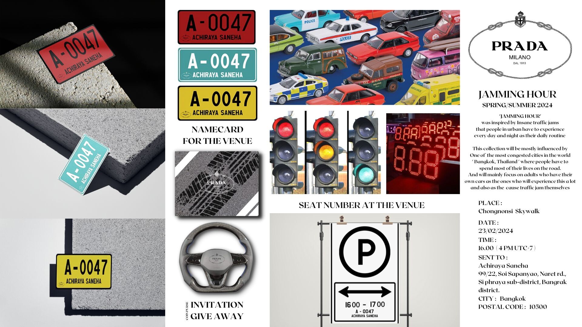 ArtStation - ( 3rd-year's work ) - (Practice) Fashion show's invitation