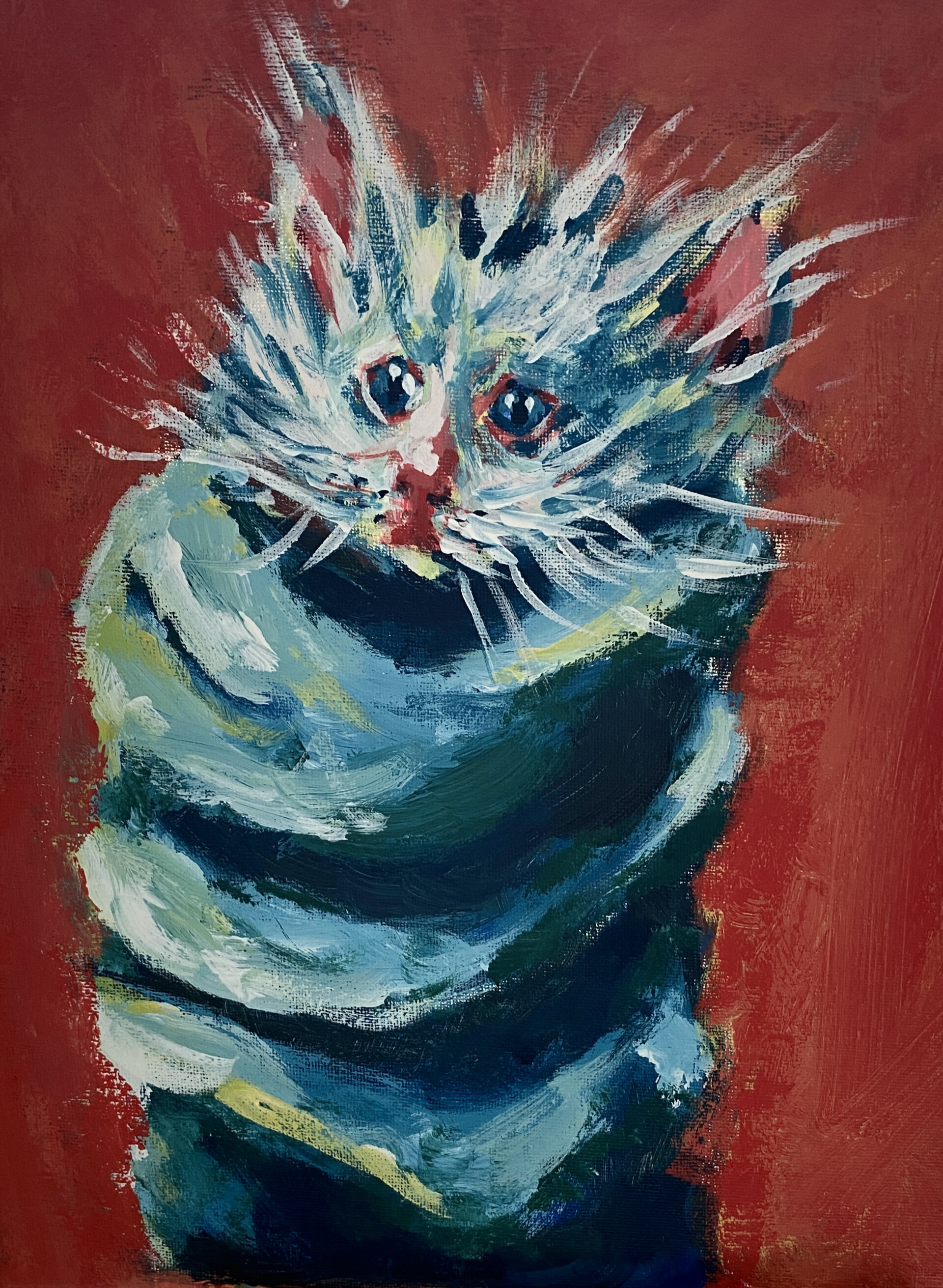 ArtStation - Wet Cat