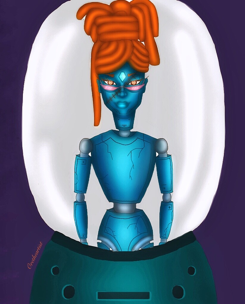 ArtStation - Robo Girl, 2022