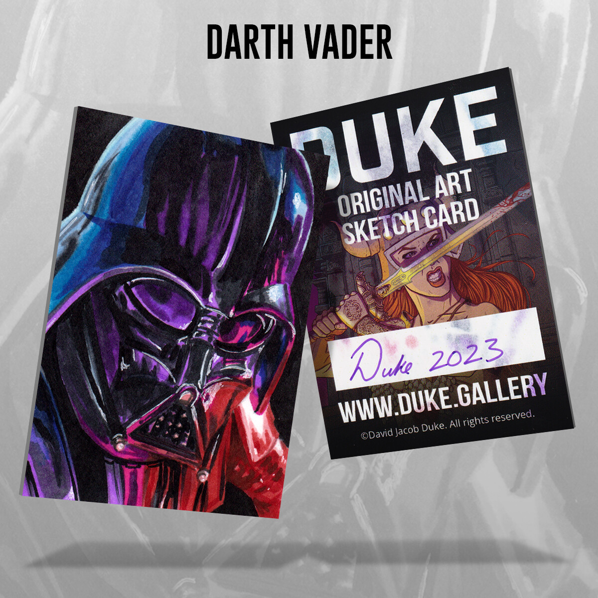 ArtStation - Star Wars Darth Vader Sketch Card