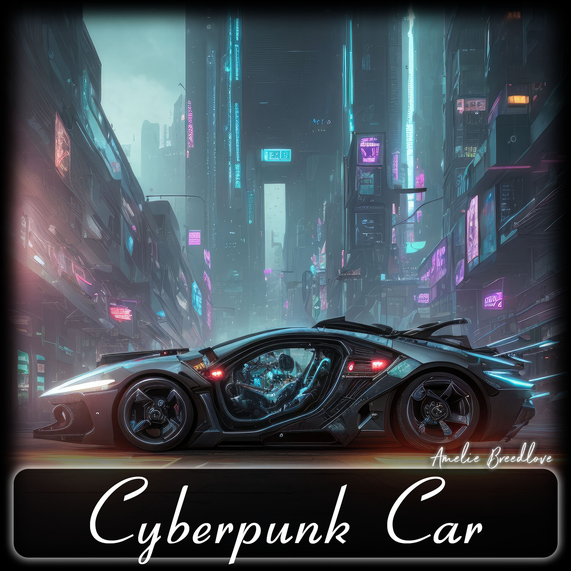 ArtStation - 320 Cyberpunk Car Reference Pack | 4K | v.2