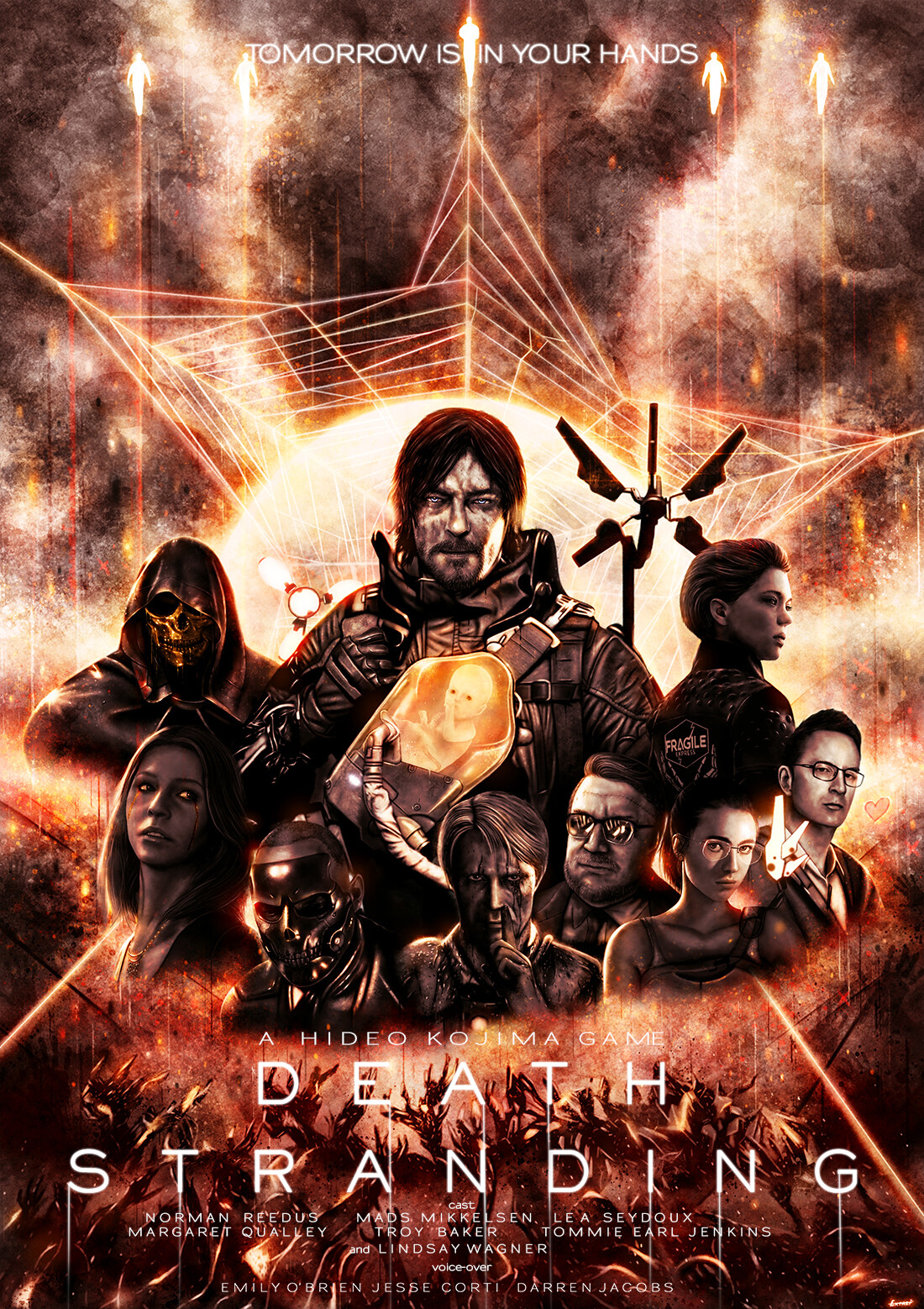 ArtStation - Death Stranding RED&GOLD