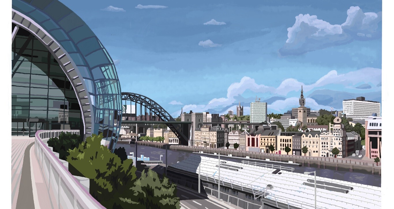 ArtStation - Newcastle Upon Tyne Project