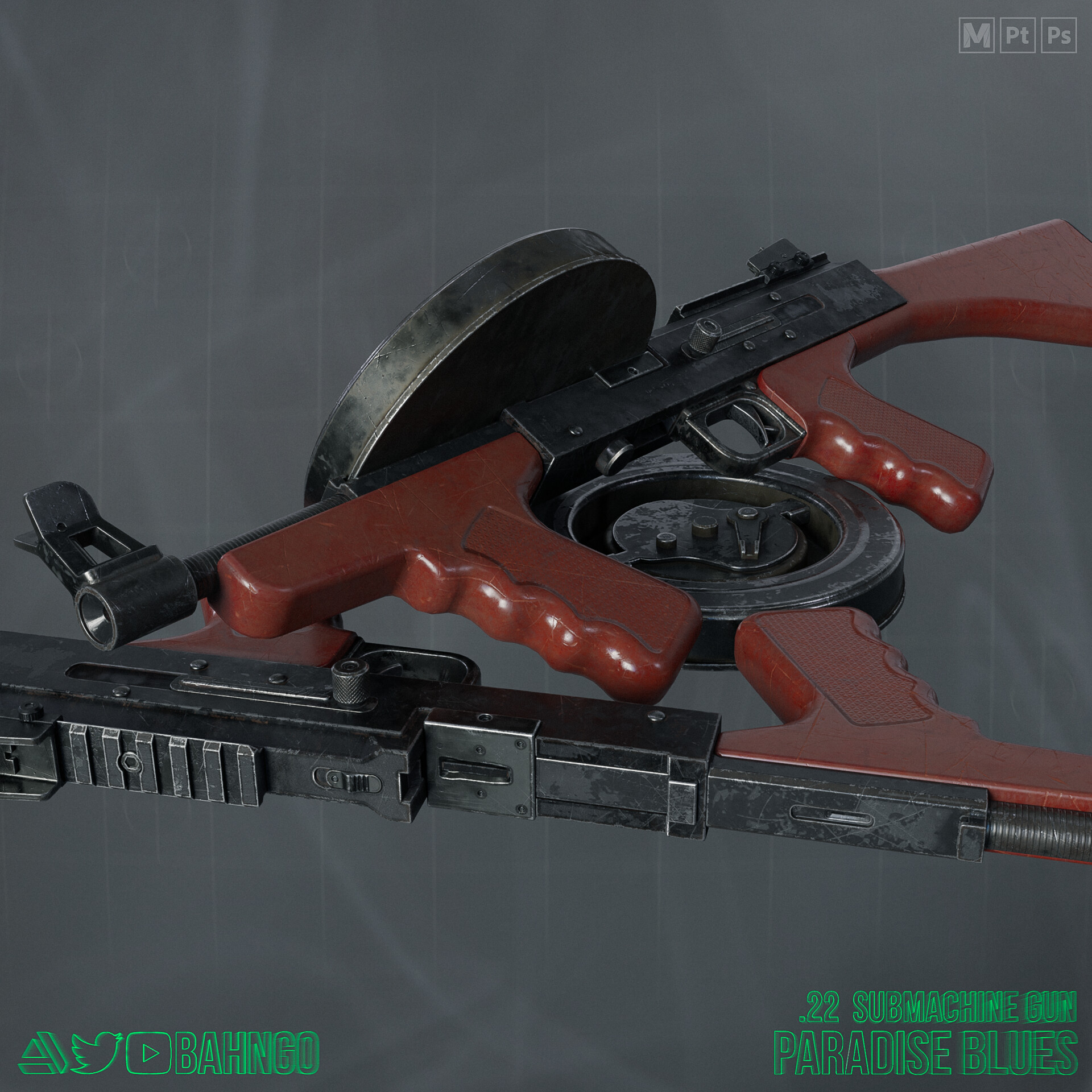 noah glenn - .22 SMG // American-180 - "Paradise Blues" (Fallout Zombies)