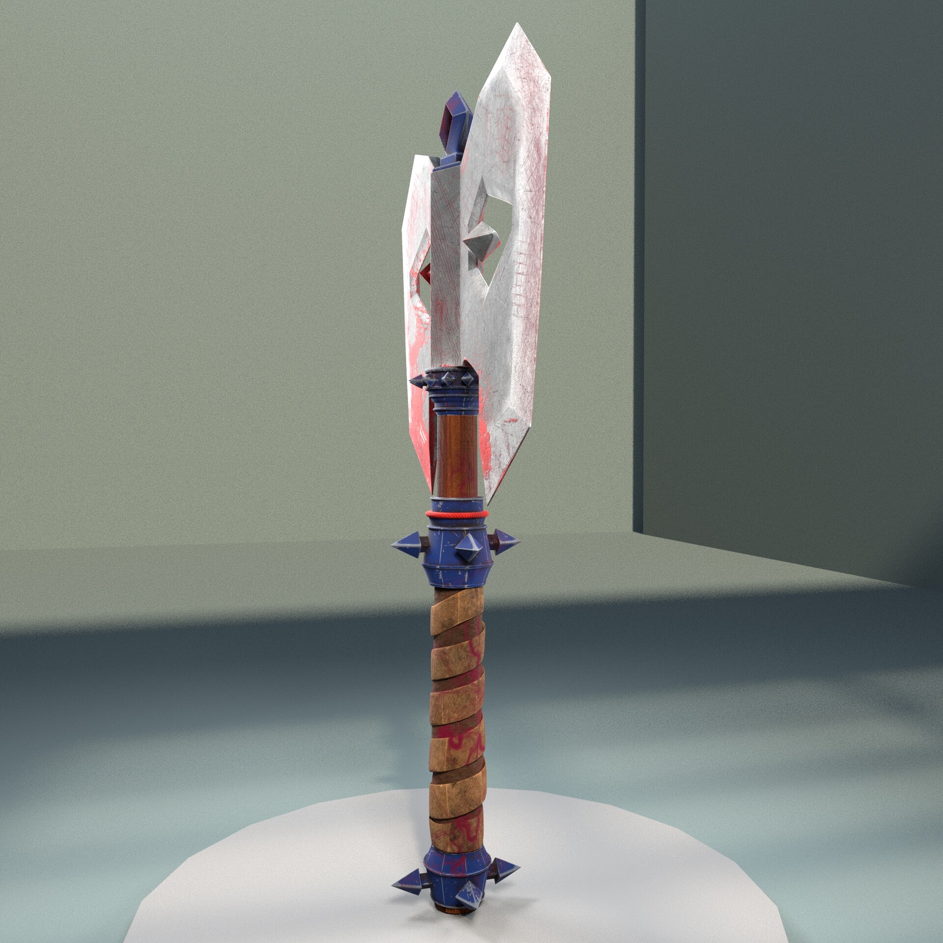 ArtStation - Game axe modelling and texturing