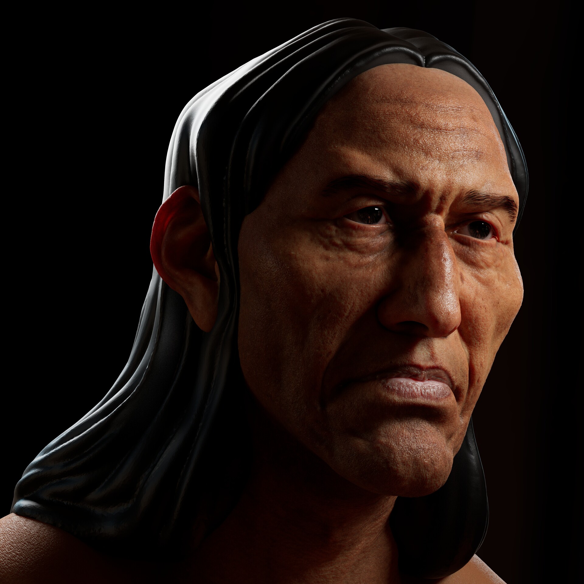 Jean-Pascal Berthiaume - In-Progress cinematic model