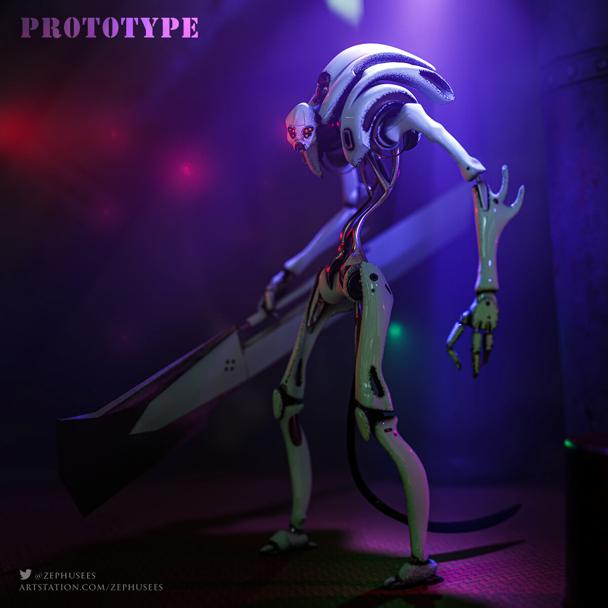 ArtStation - Mecha Prototype