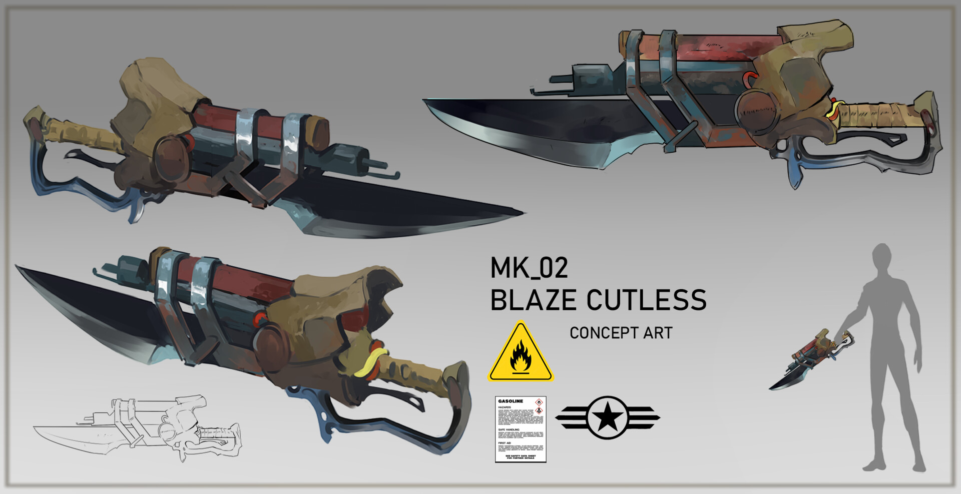 ArtStation - Weapon Concept Art