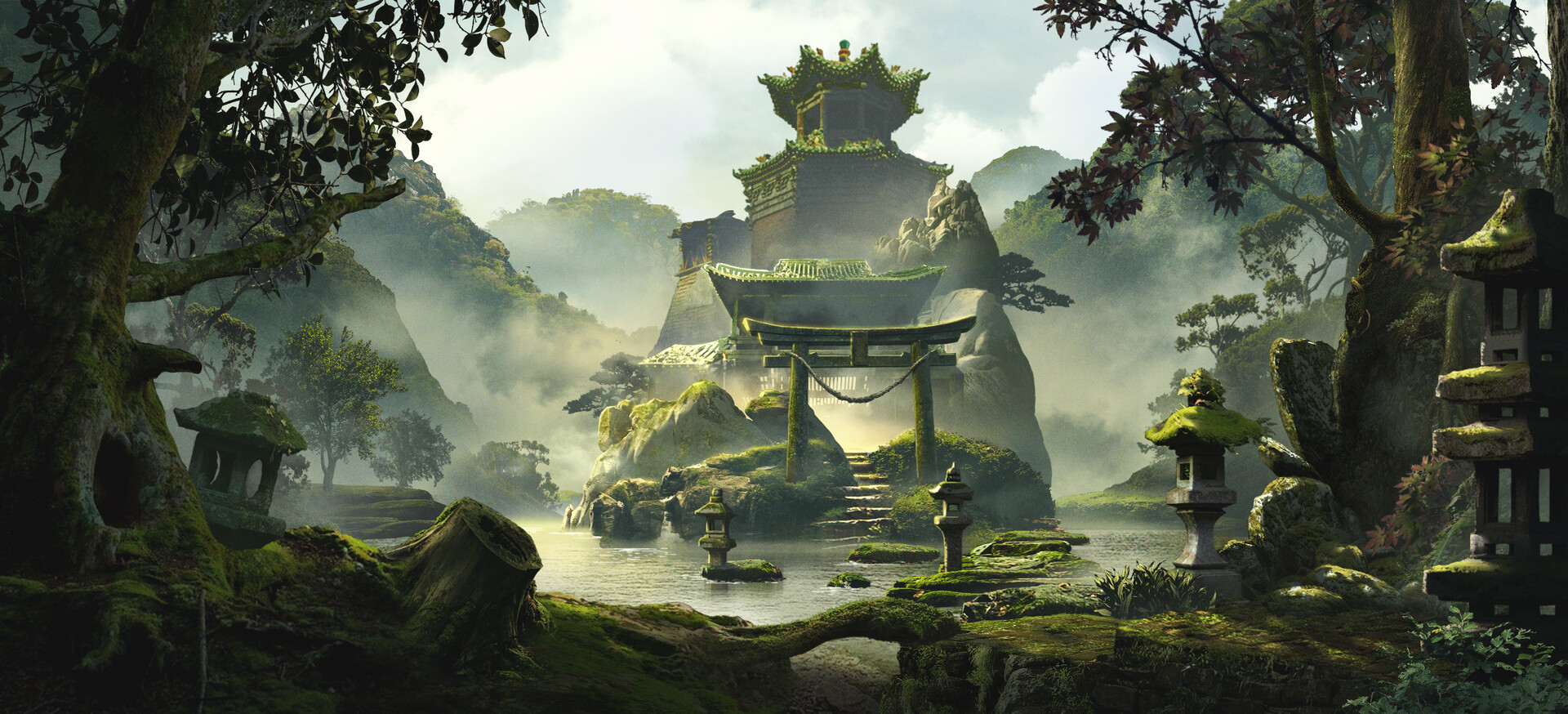 ArtStation - Environment design practice