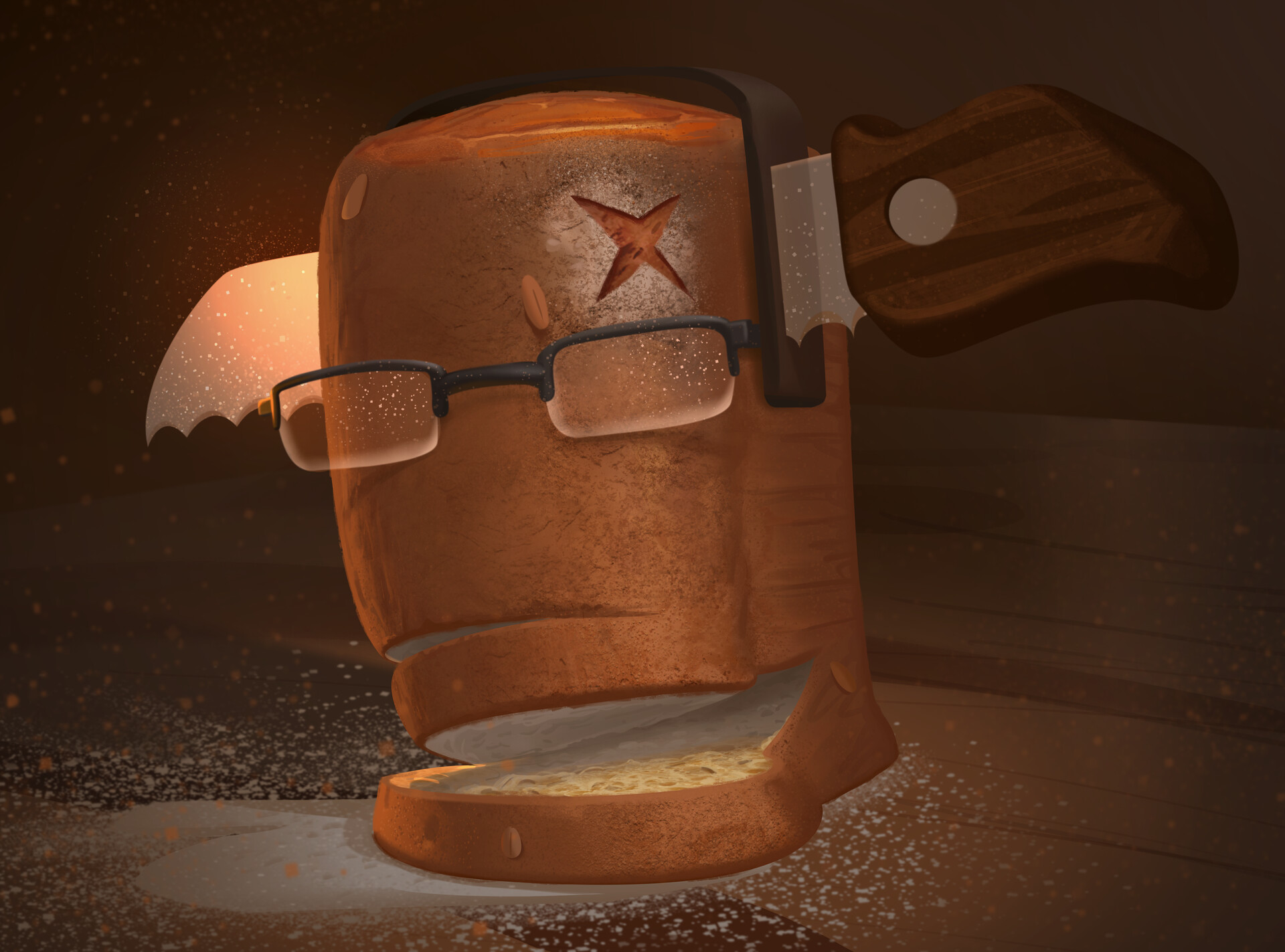 ArtStation - Bread Commission