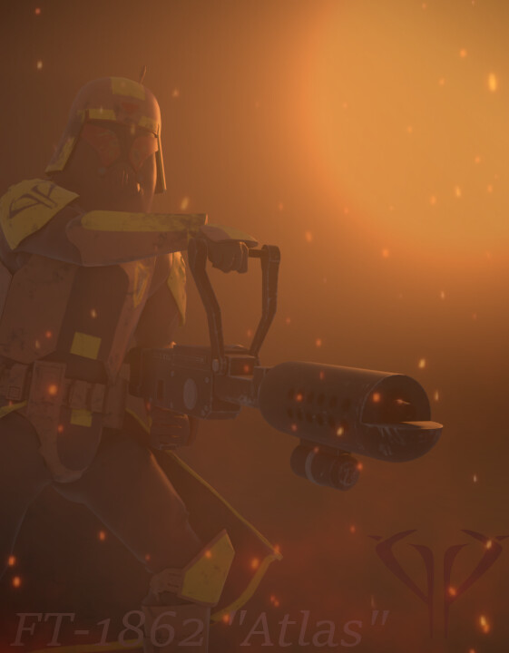 ArtStation - Flame Trooper Atlas