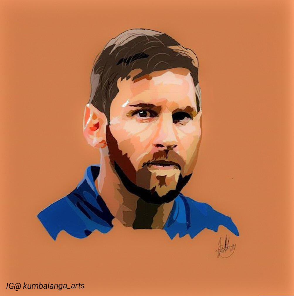 ArtStation - lionel messi