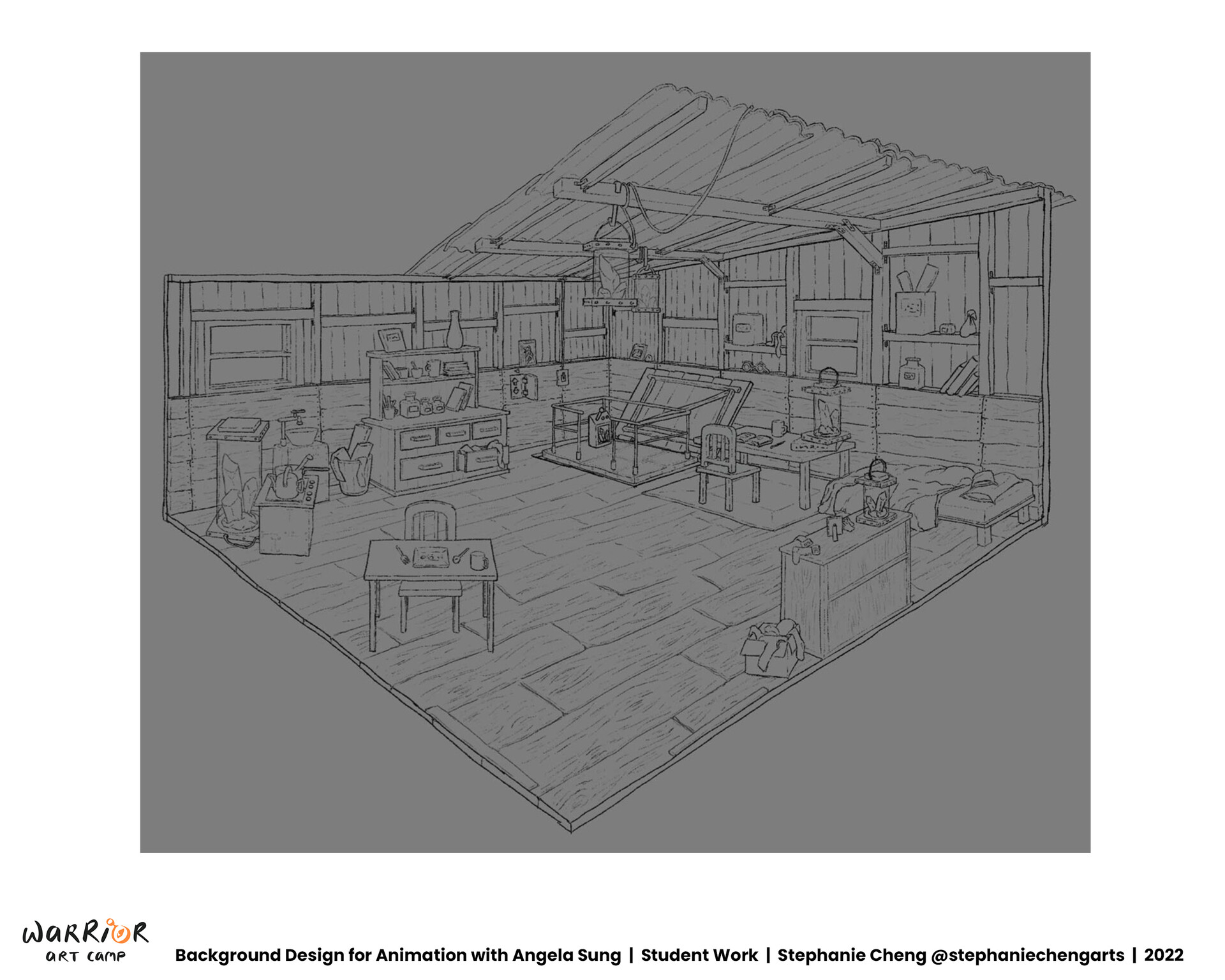 ArtStation - Stephanie Cheng | Background Design for Animation with ...