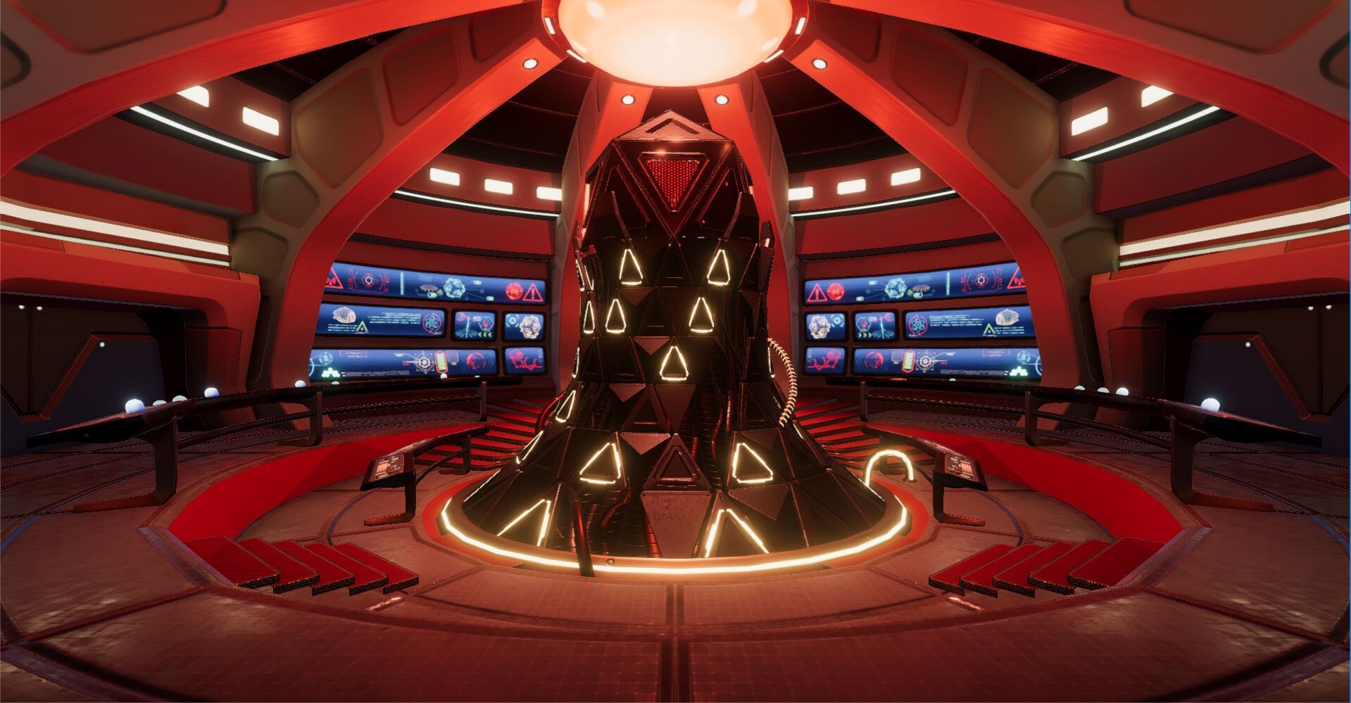 ArtStation - Star Defence Boss room - Aisolve