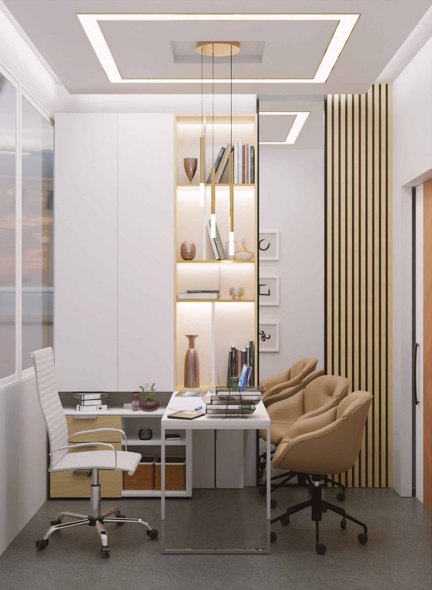 ArtStation - Small office design in the city center