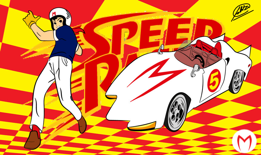 Speed Racer Cartoon Wallpaper