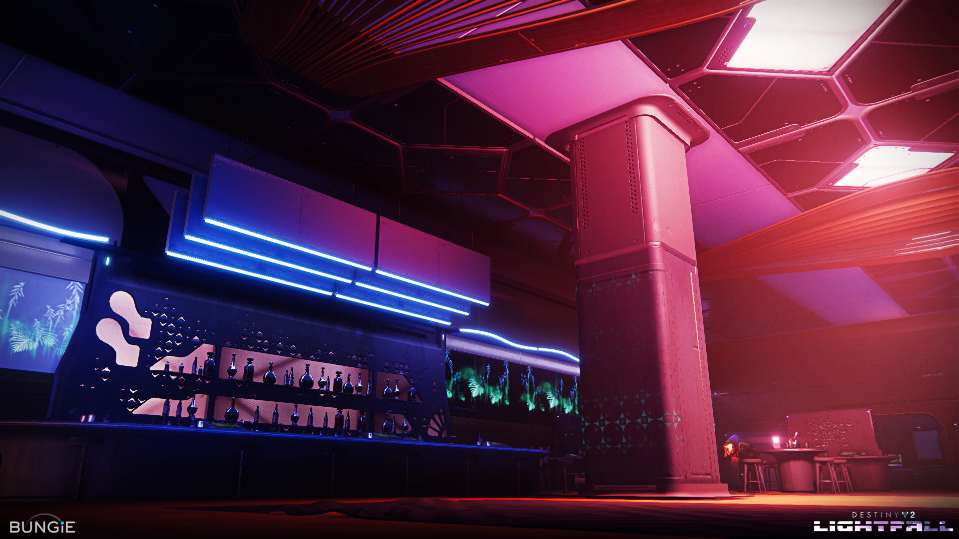 Aaron Cruz - Destiny 2: Lightfall | Neomuna Nightclub Furniture