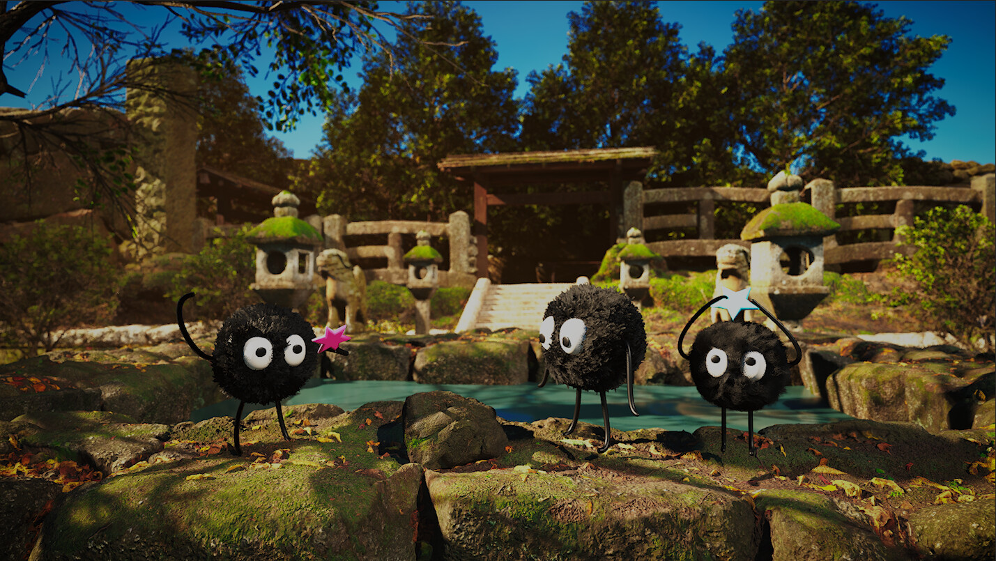 ArtStation - Ghibli Inspired Scene