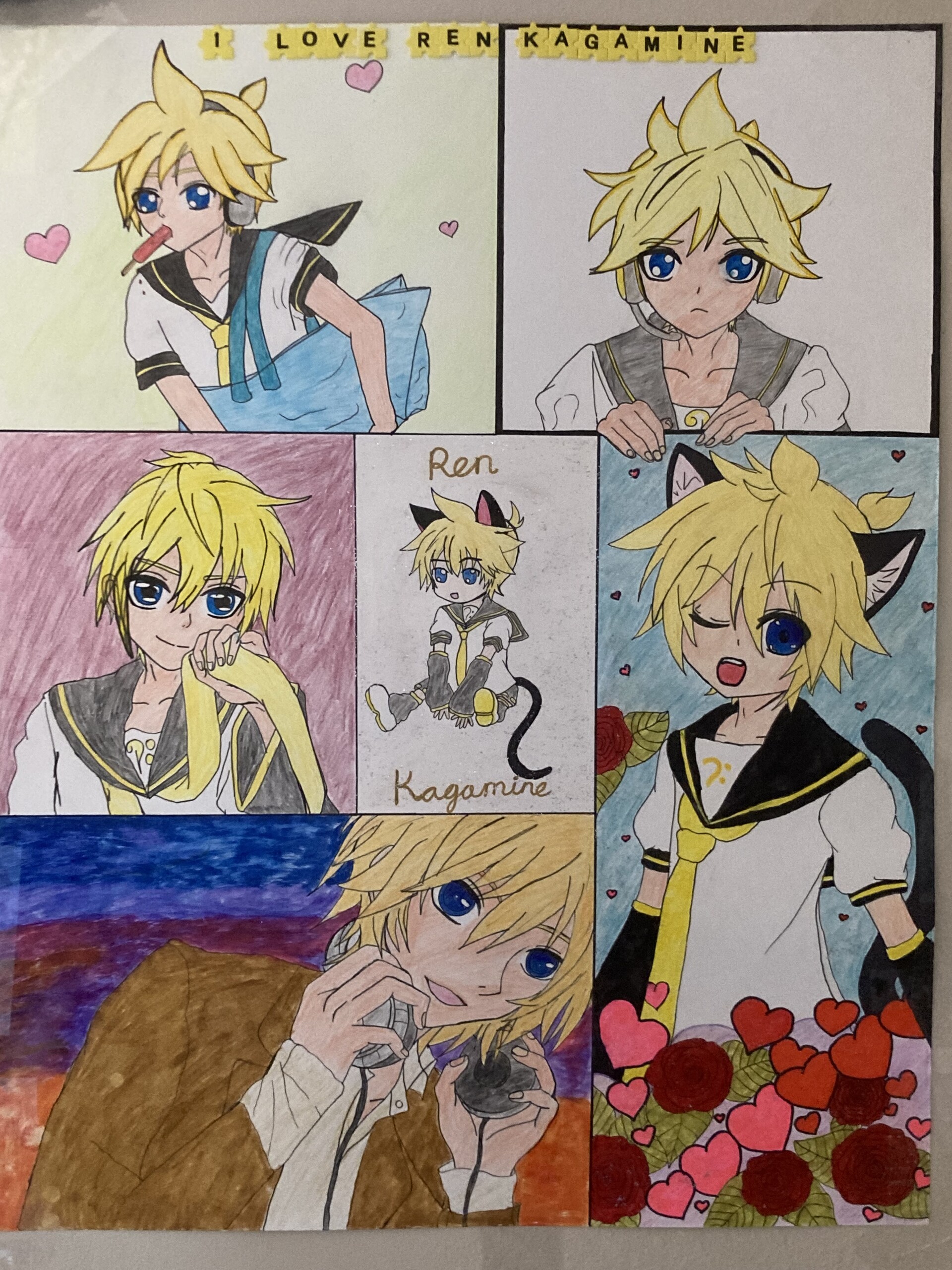 ArtStation - Len Kagamine Poster