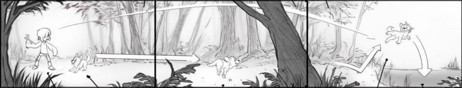 Wildan Hari Pratama - Forest Park Animation Background Illustration