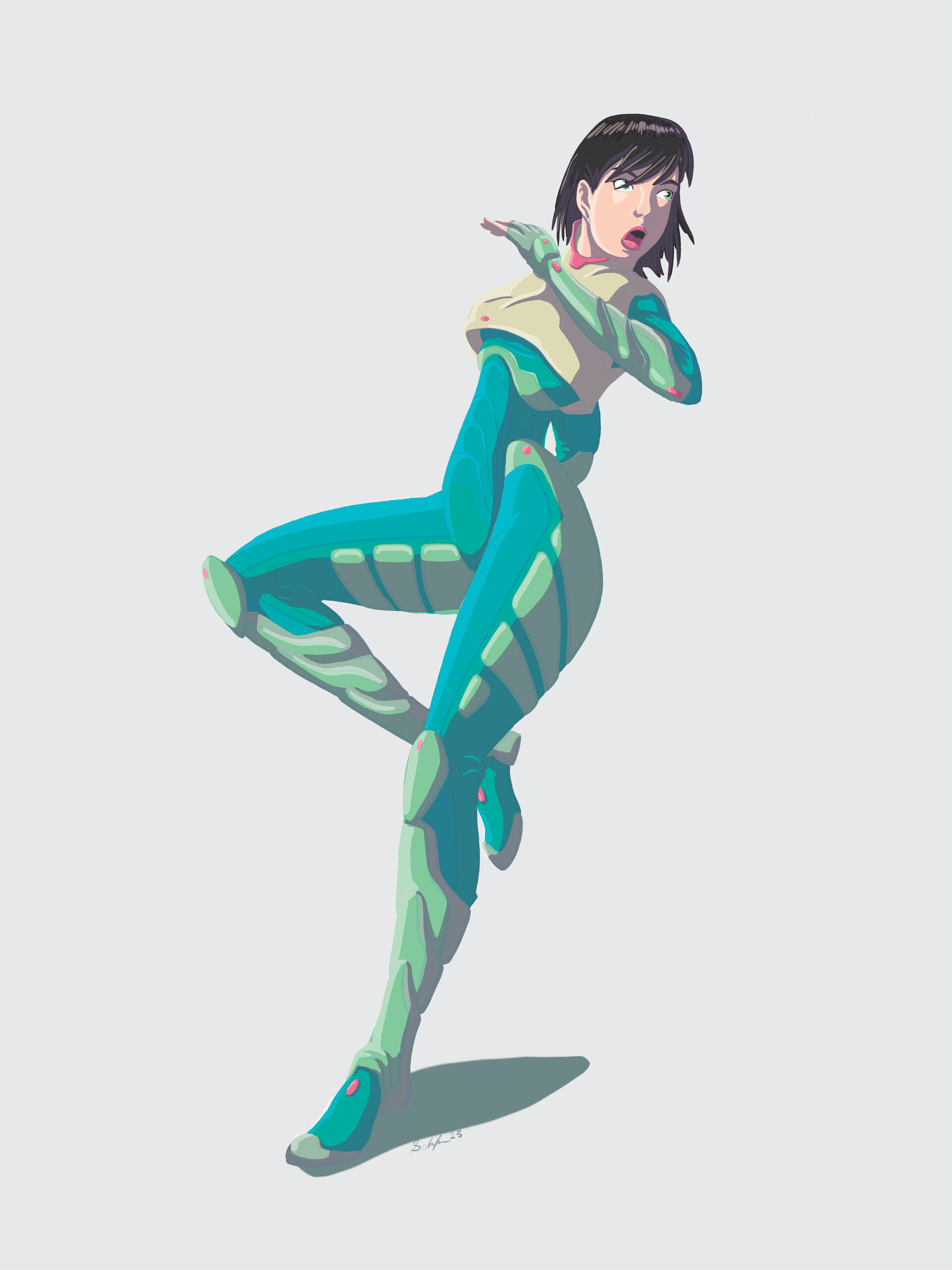 ArtStation - Leap into Action