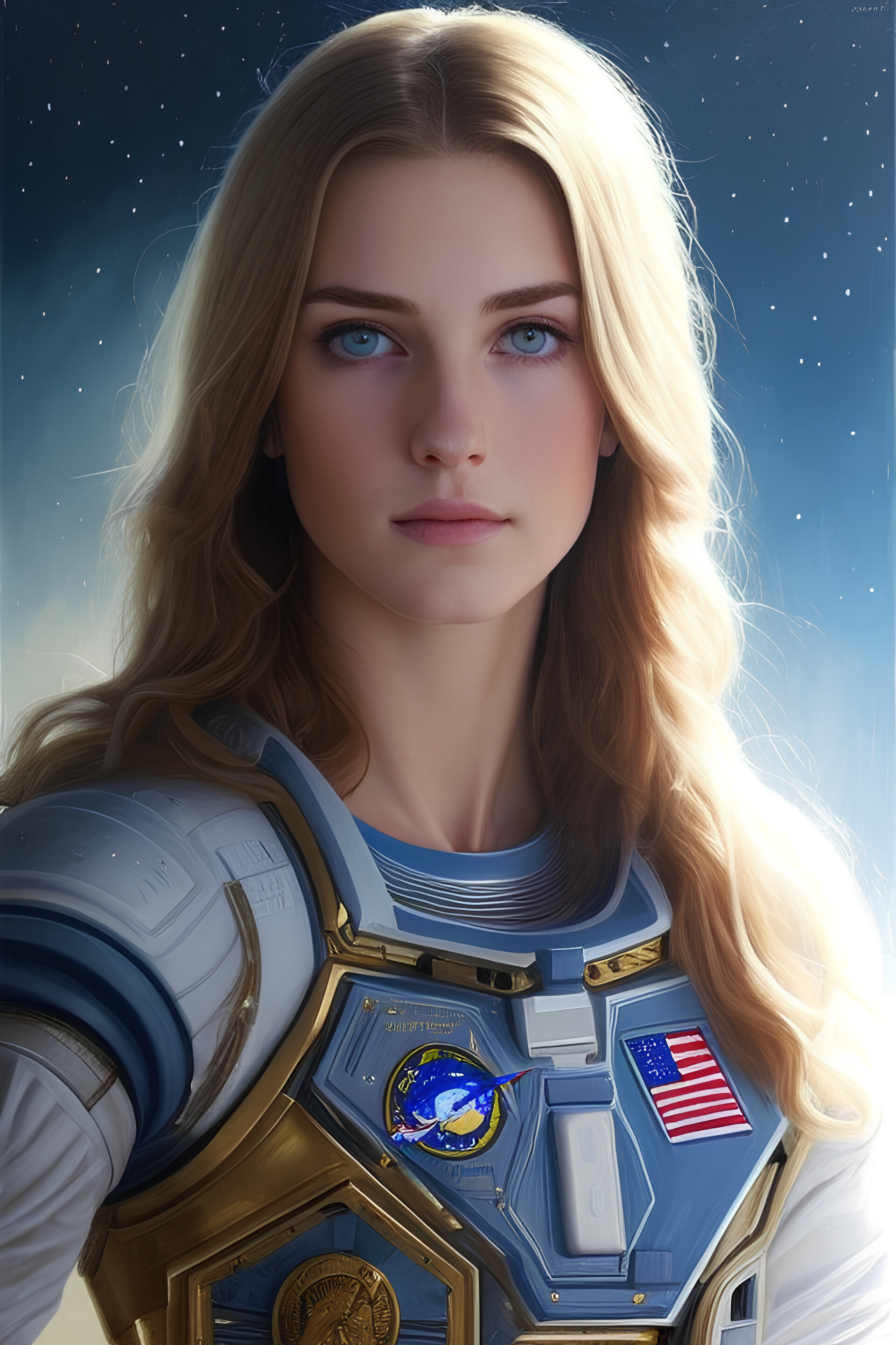 ArtStation - space girl