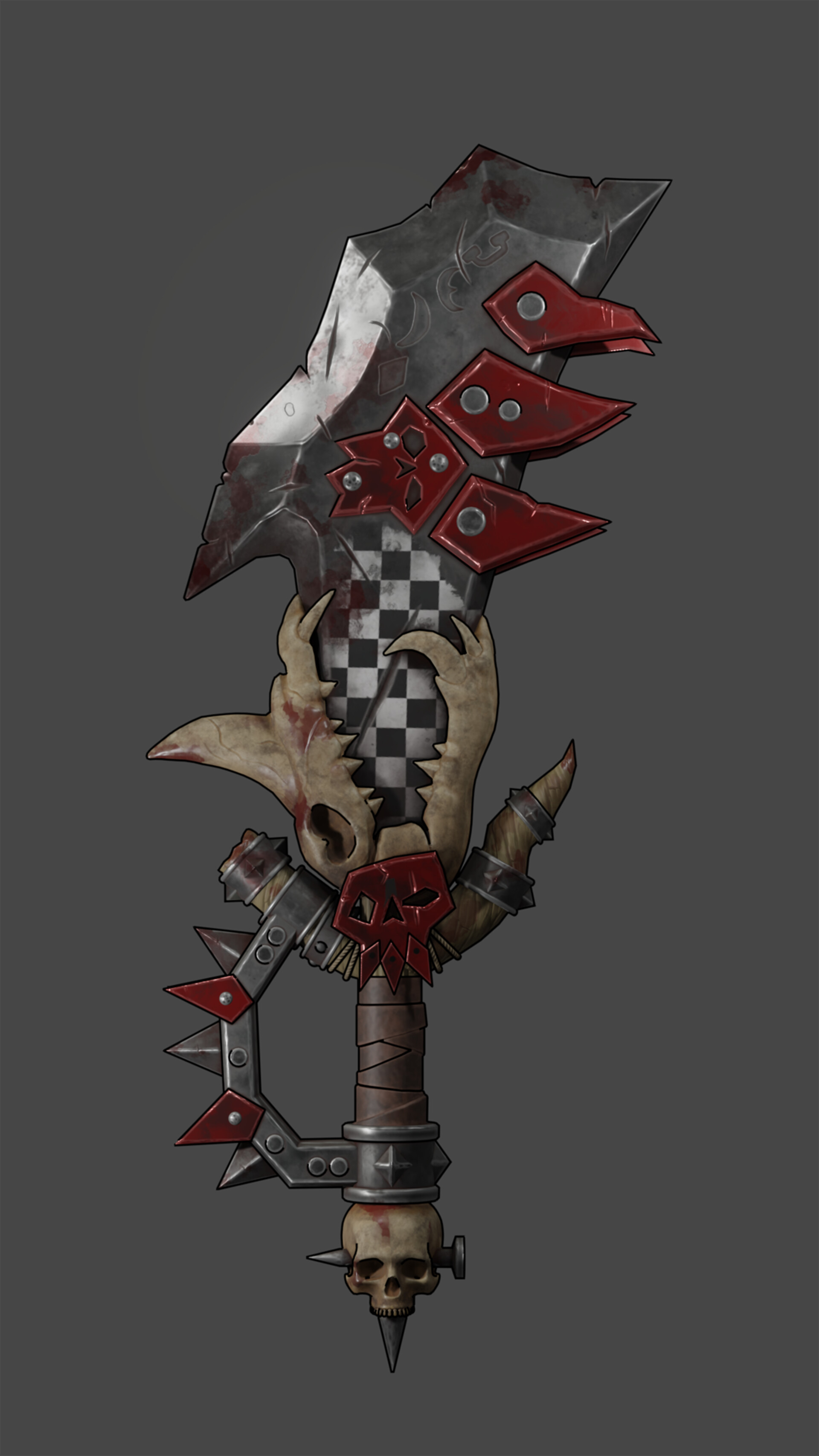 ArtStation - Warhammer Sword (stylized)