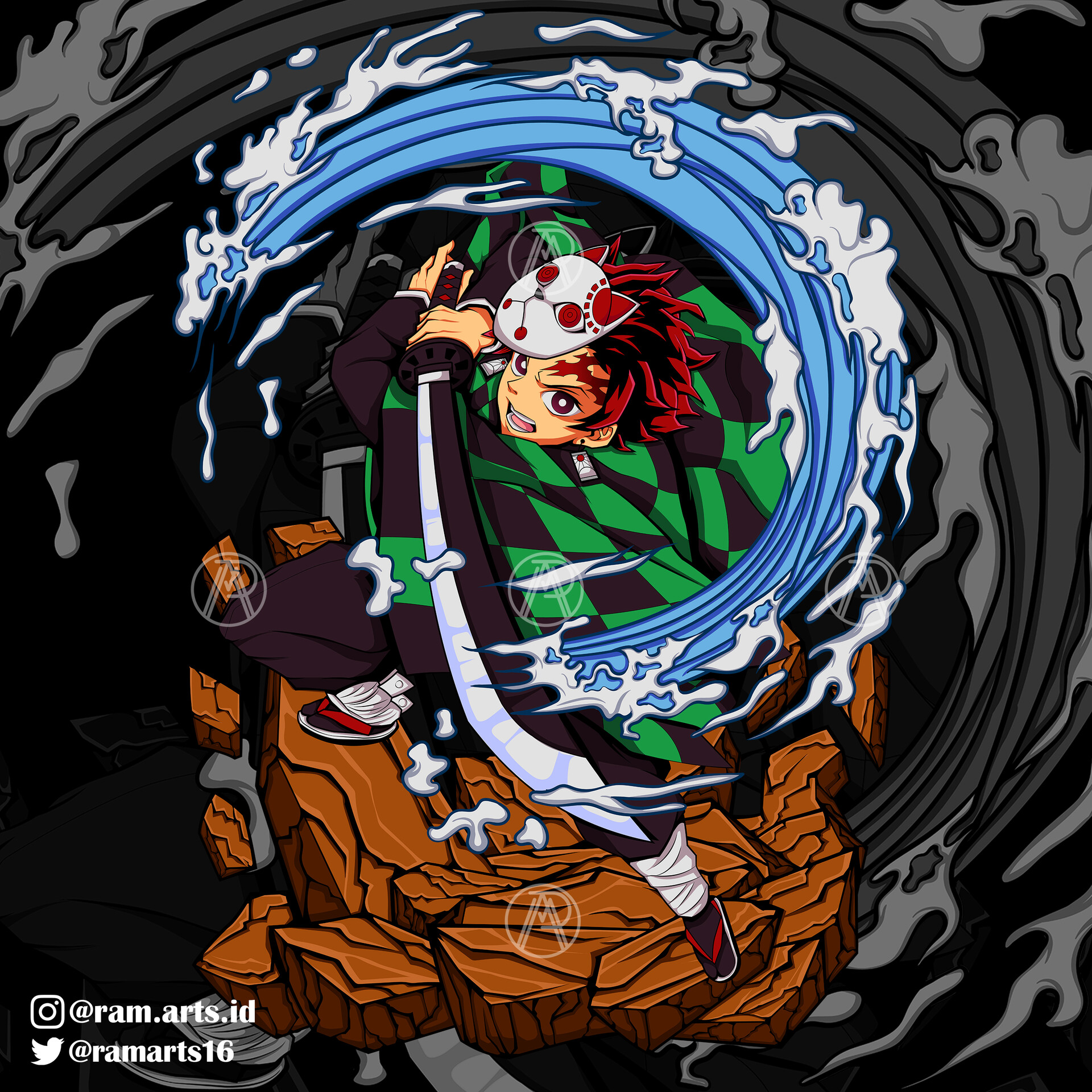 ArtStation - Tanjiro Kamado