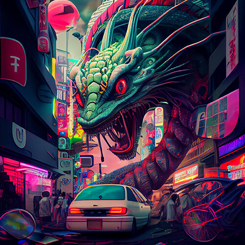 Witchy Studio - A Psychedelic AI Journey through Japan