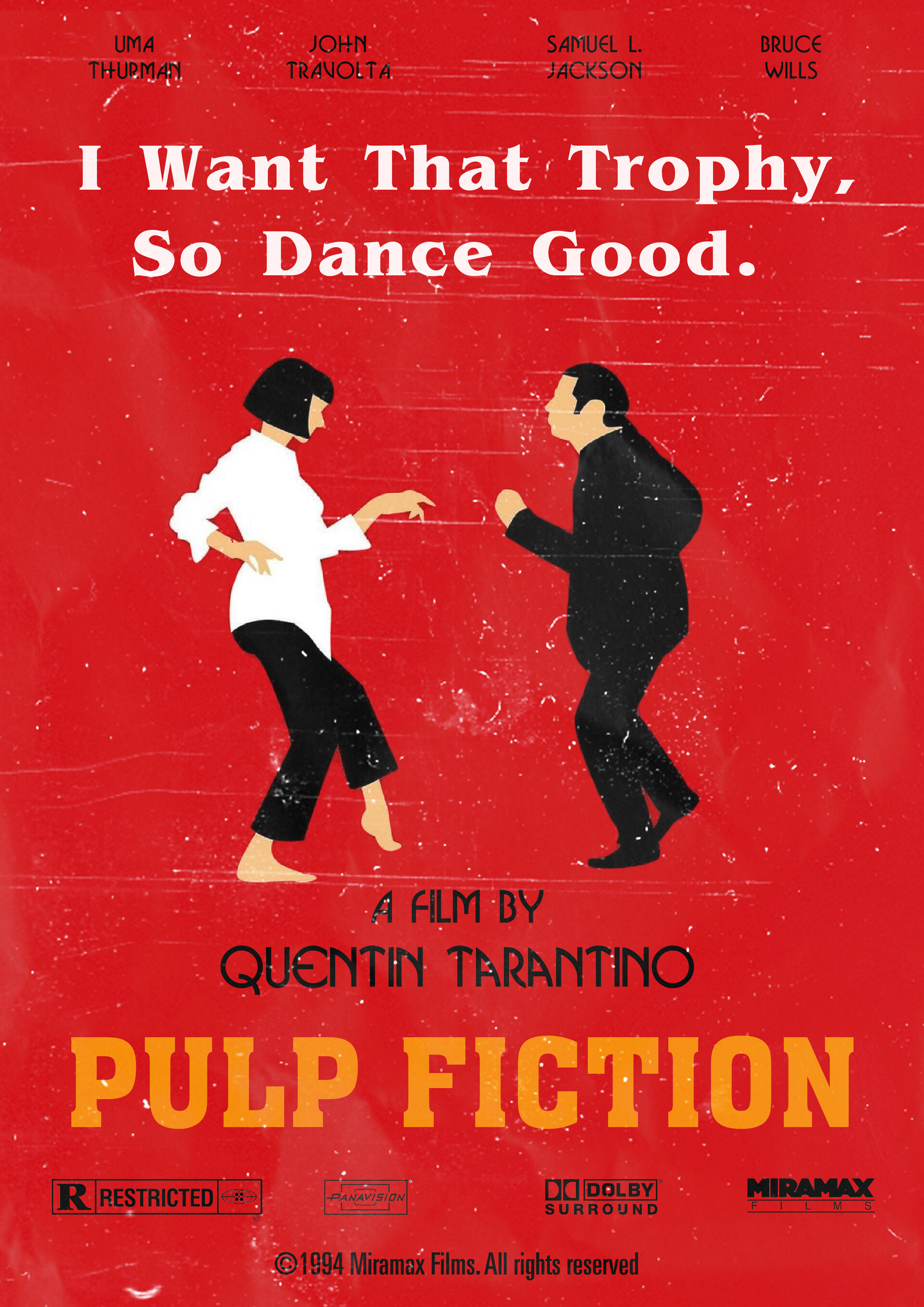 ArtStation - Poster Pulp Fiction