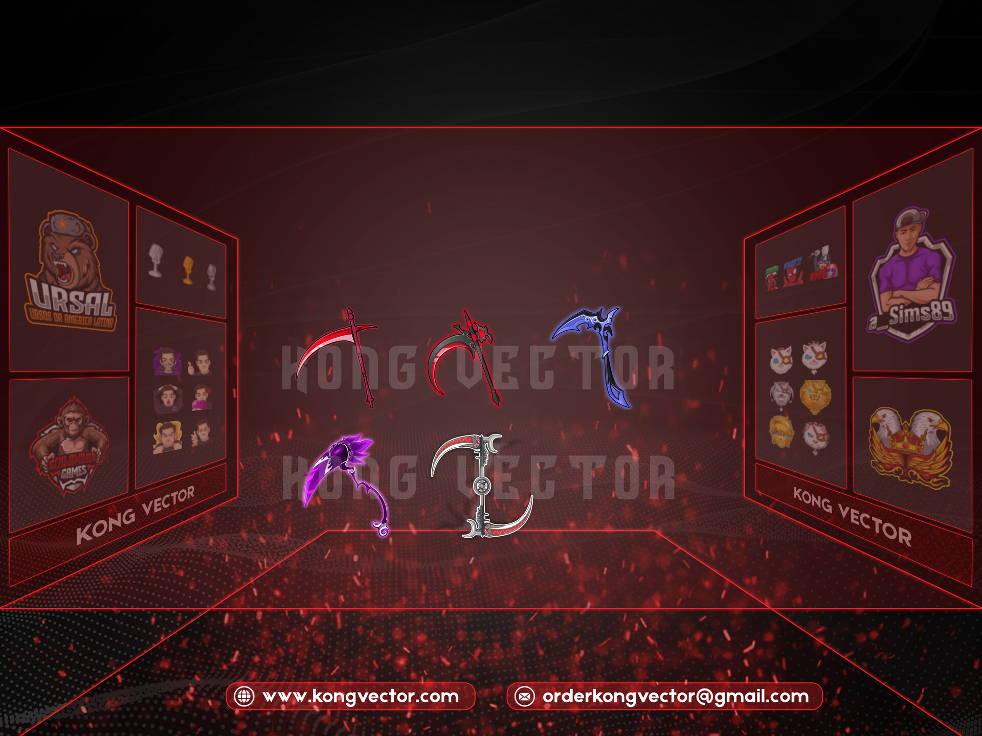 ArtStation - Scary Badges