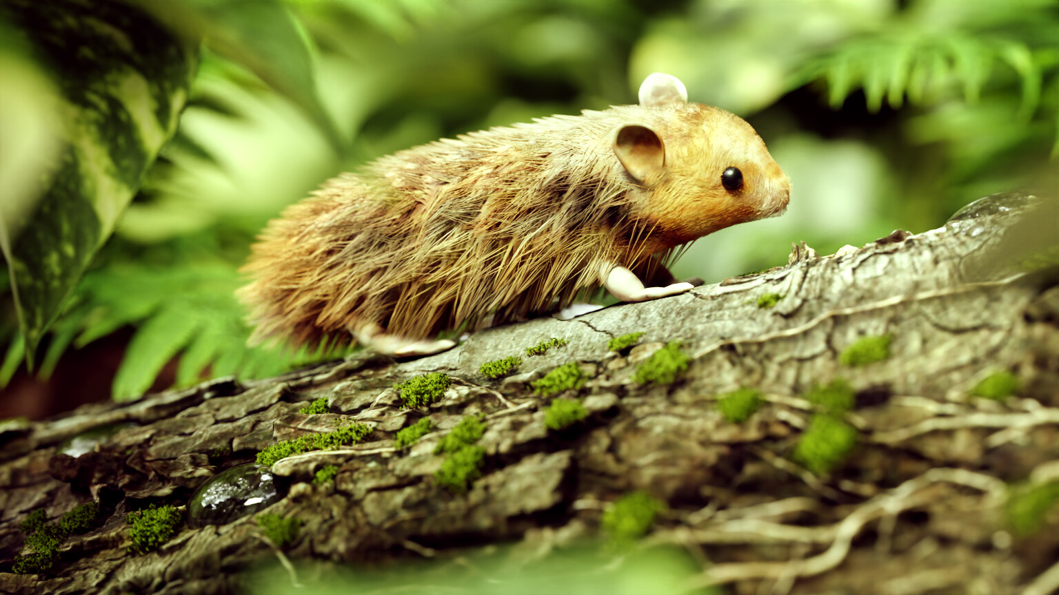 ArtStation - "Hamster in forest 2023"