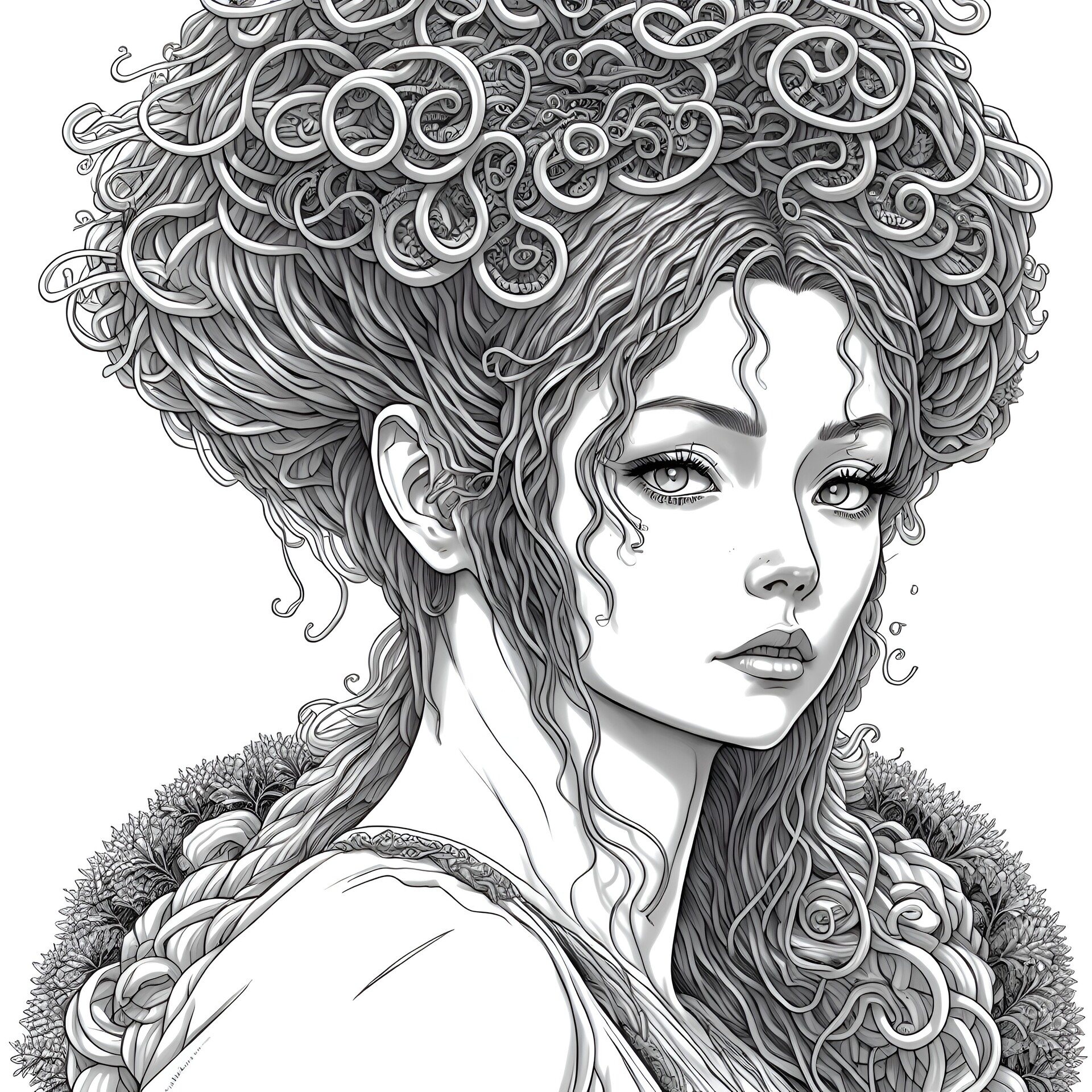 InterlinkedAI - Medussa: The Tangled Curl