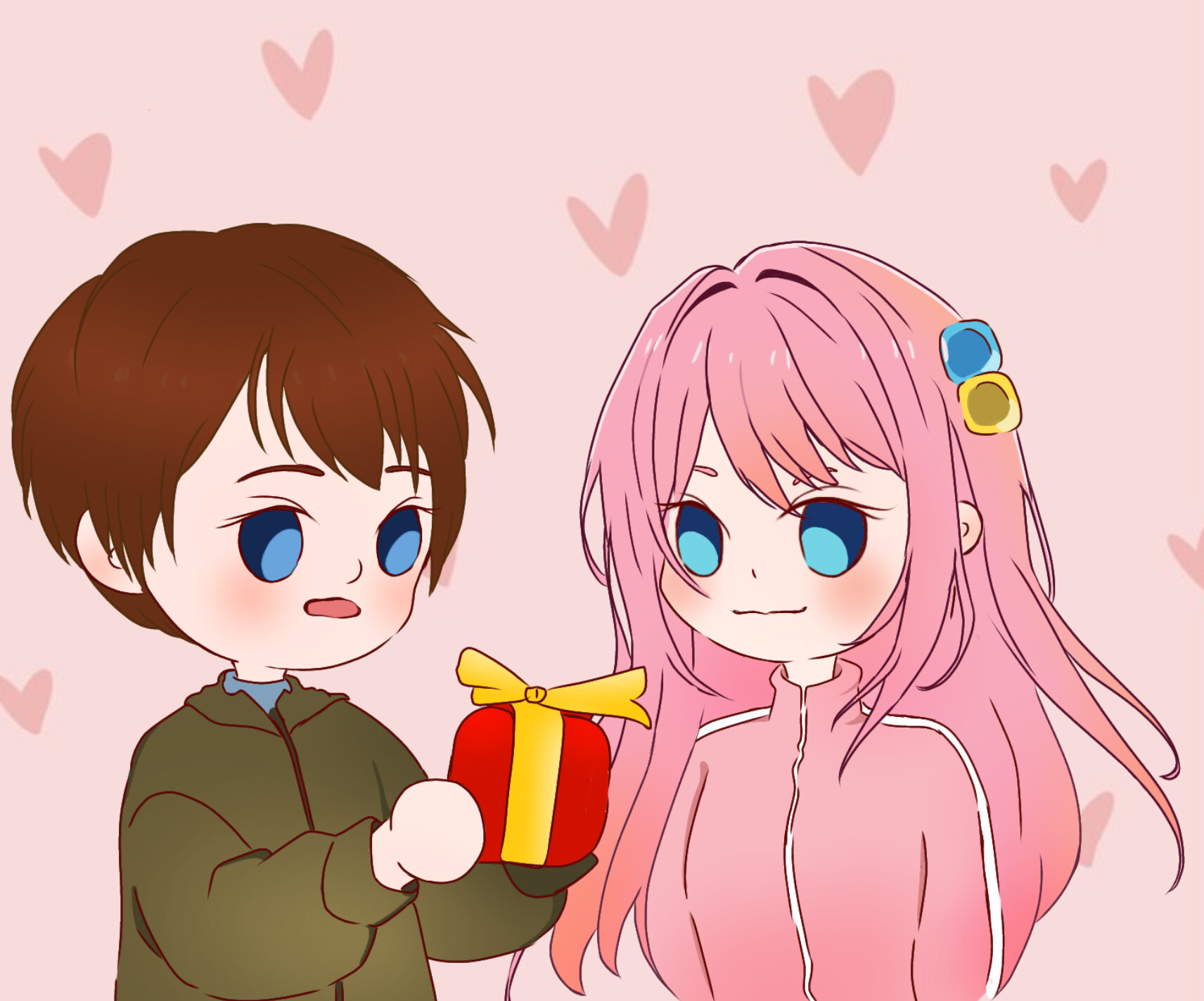 ArtStation - Cute couple