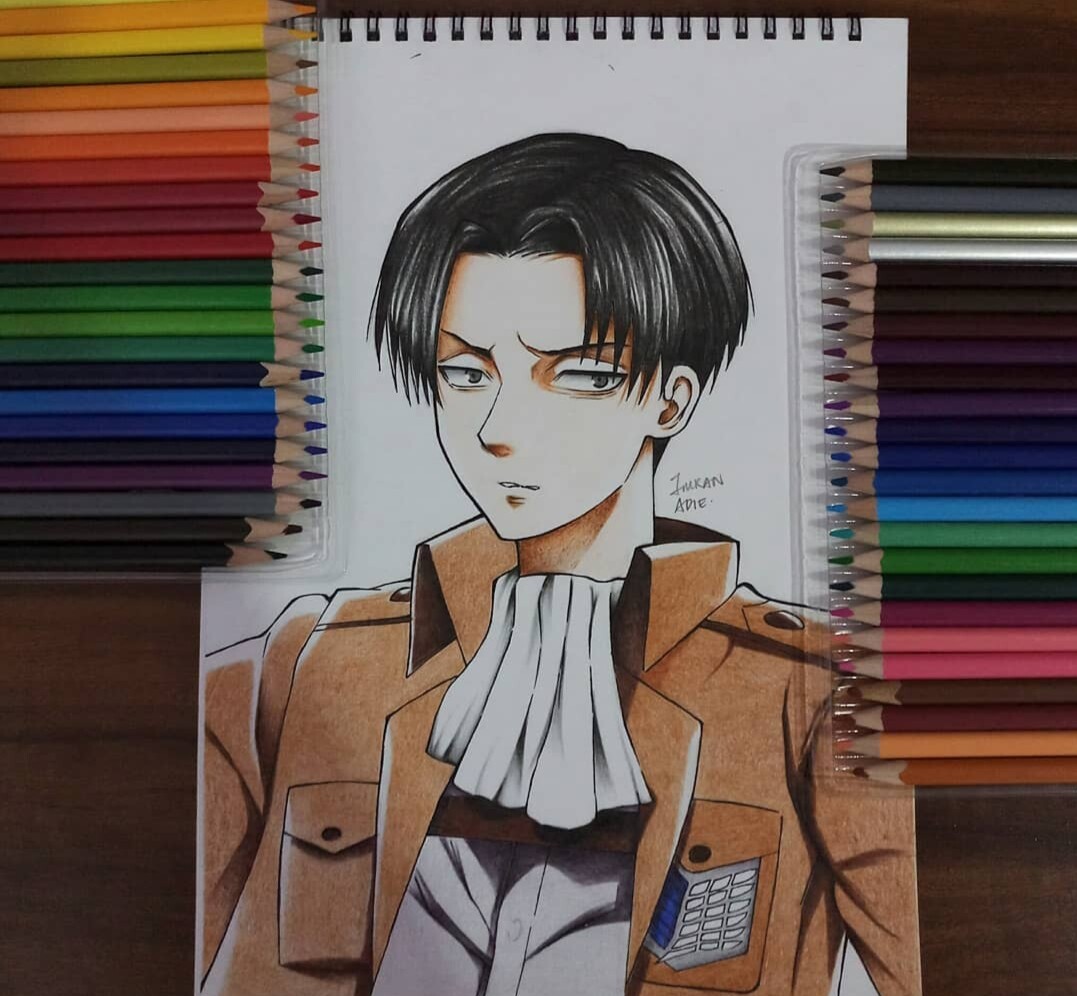 ArtStation - AOT (Levi Ackerman)