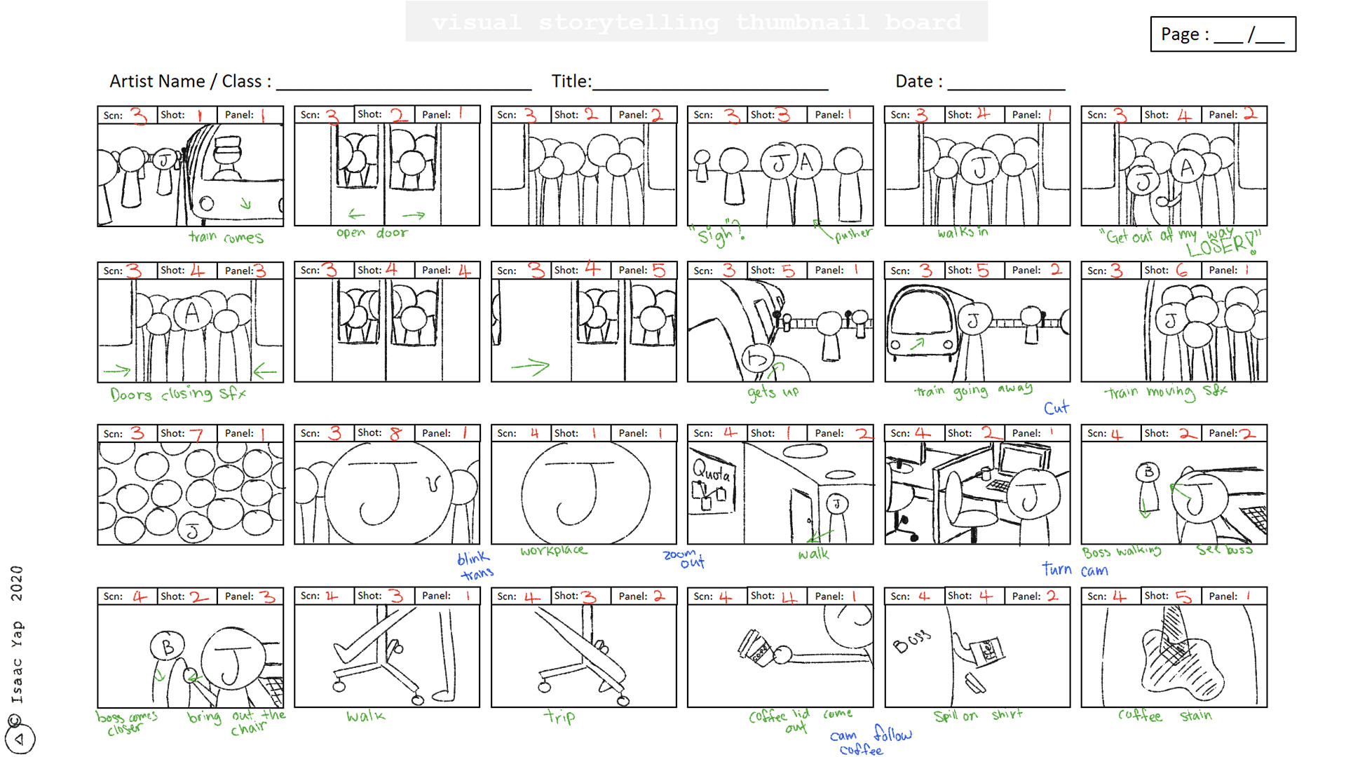 ArtStation - Big storyboard 2