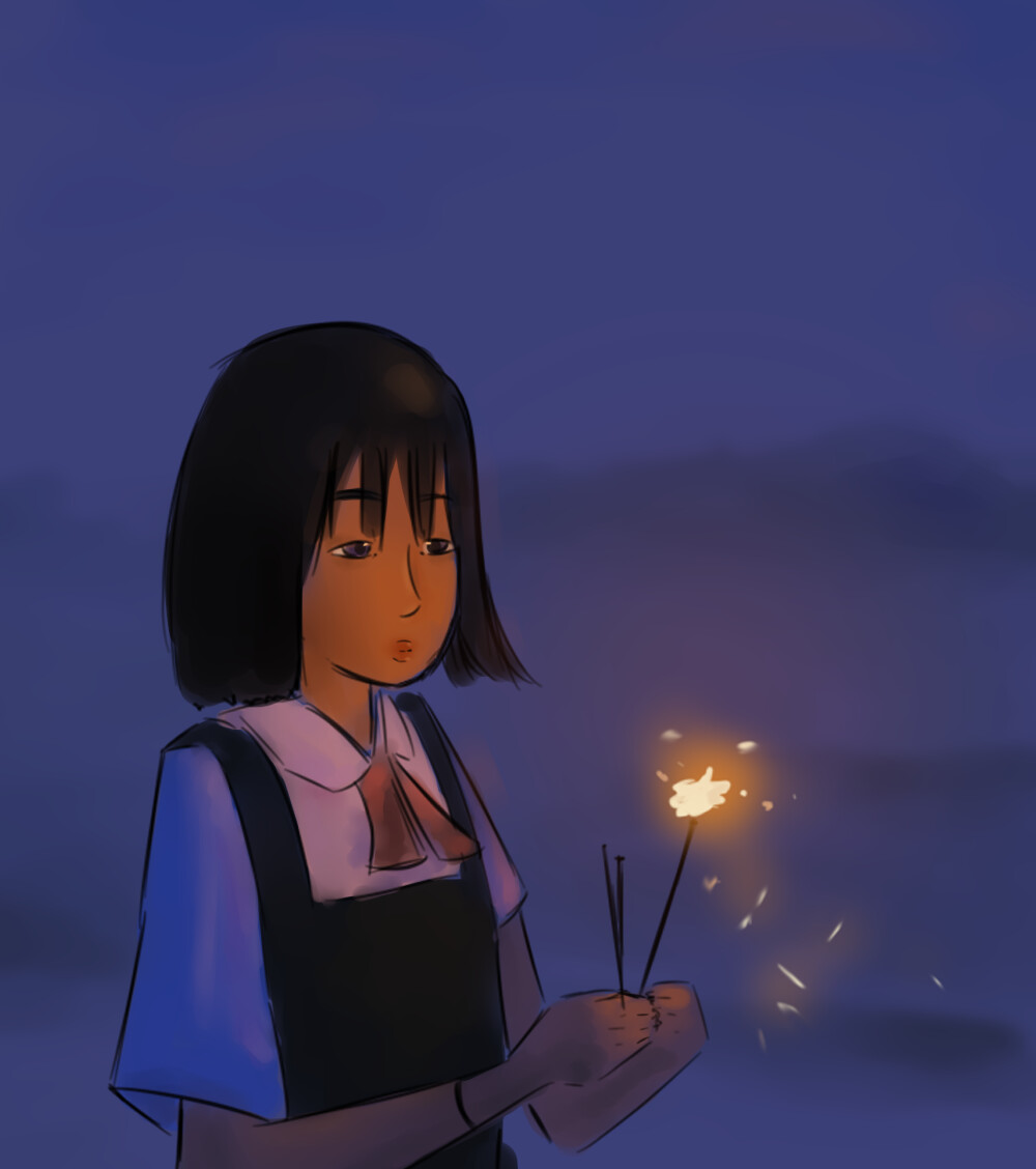 ArtStation - Sparkly Night