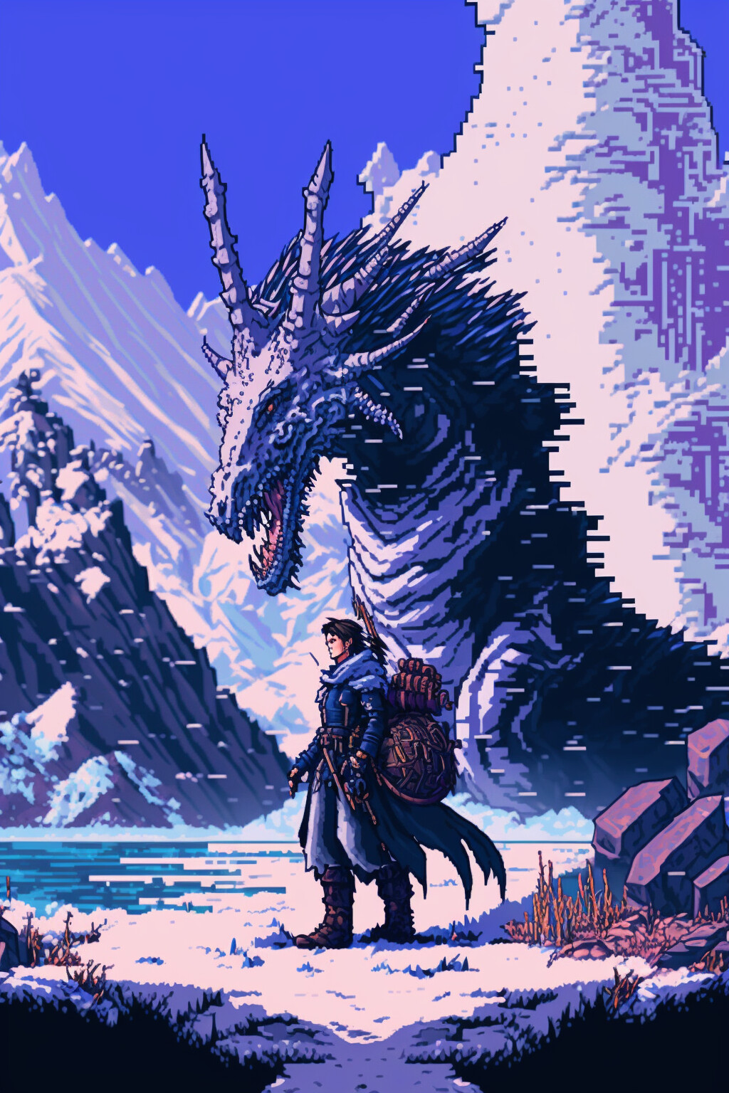 ArtStation - Fantasy world in pixel