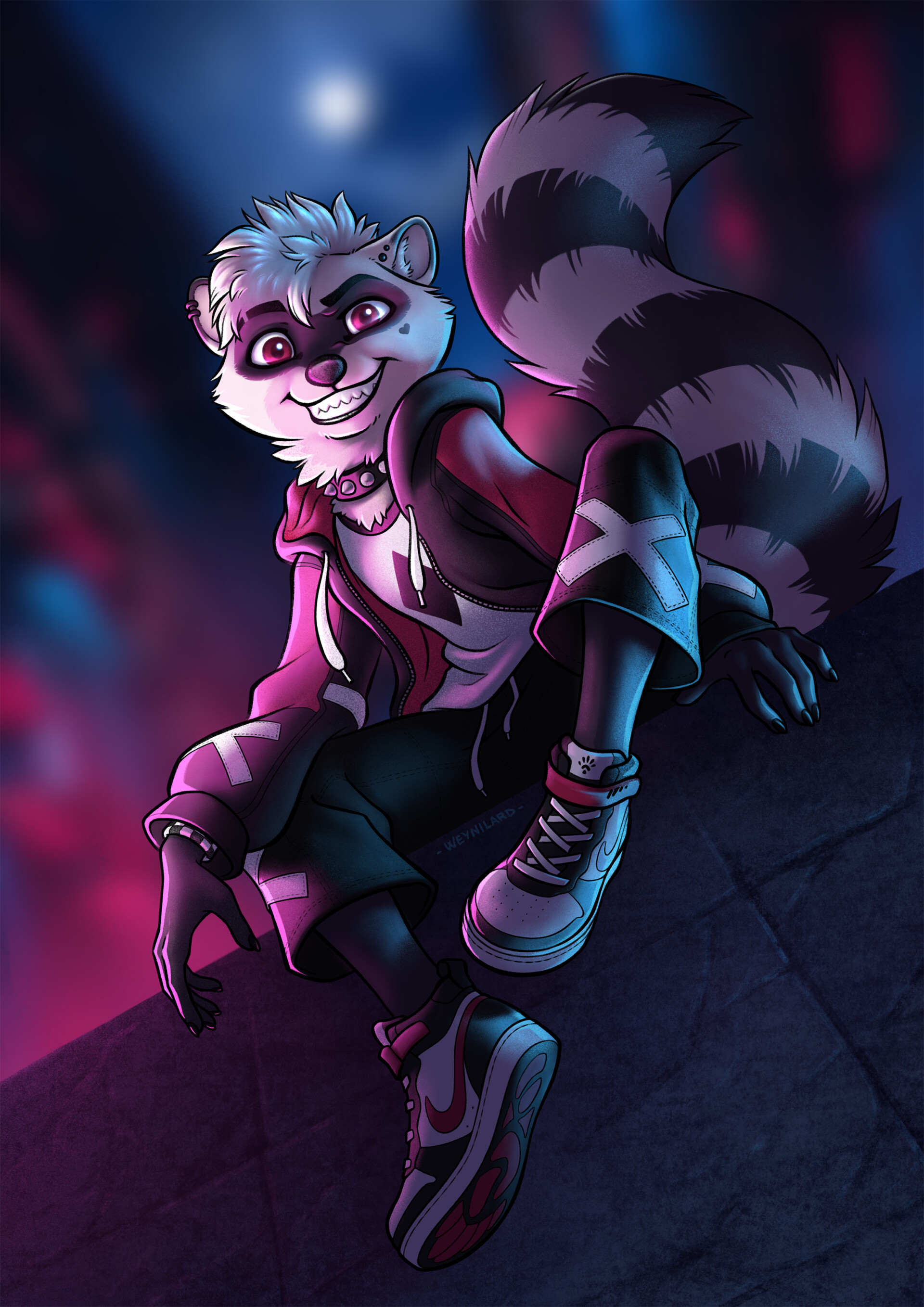 ArtStation - Eros Raccoon