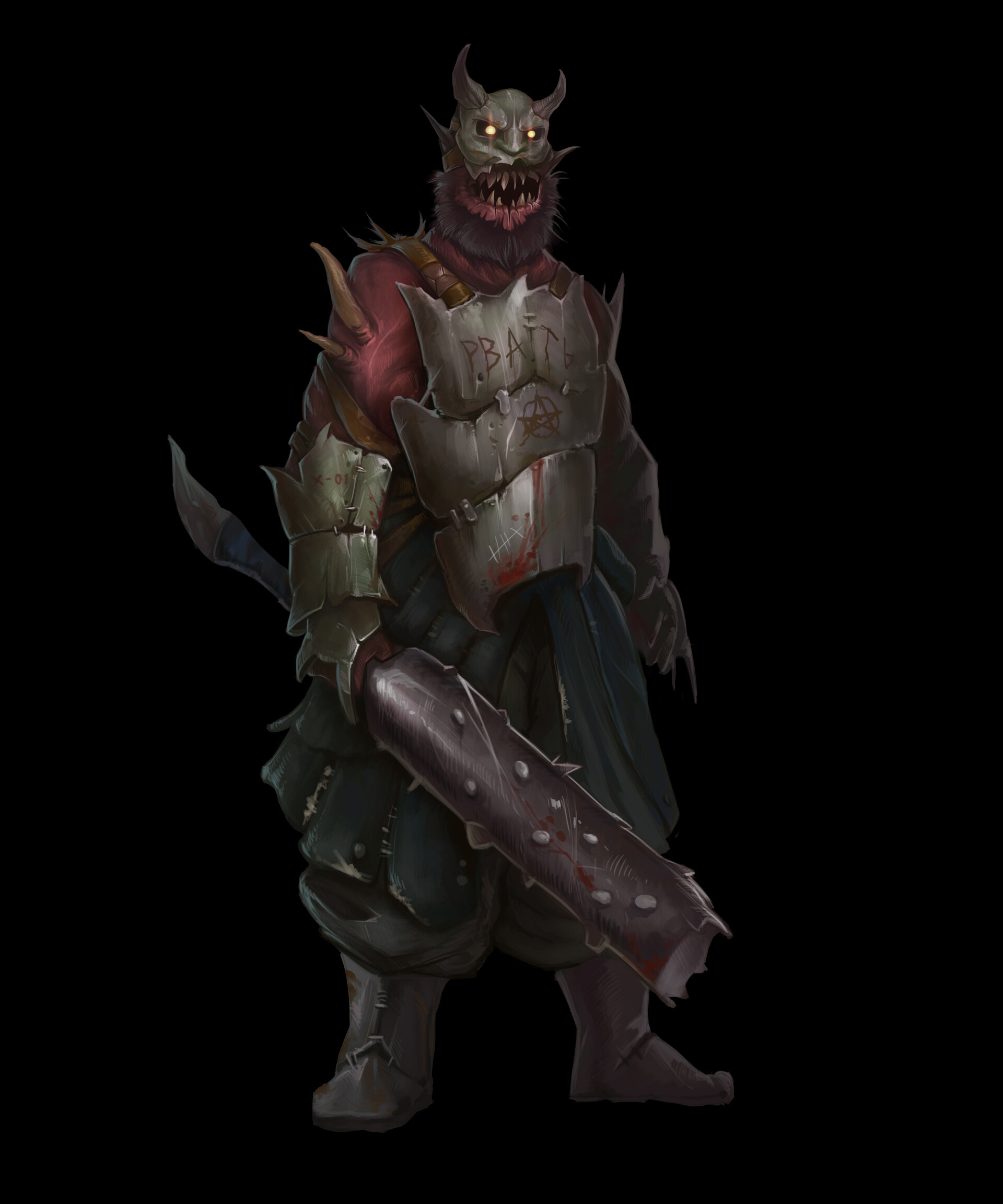 ArtStation - Oni demon