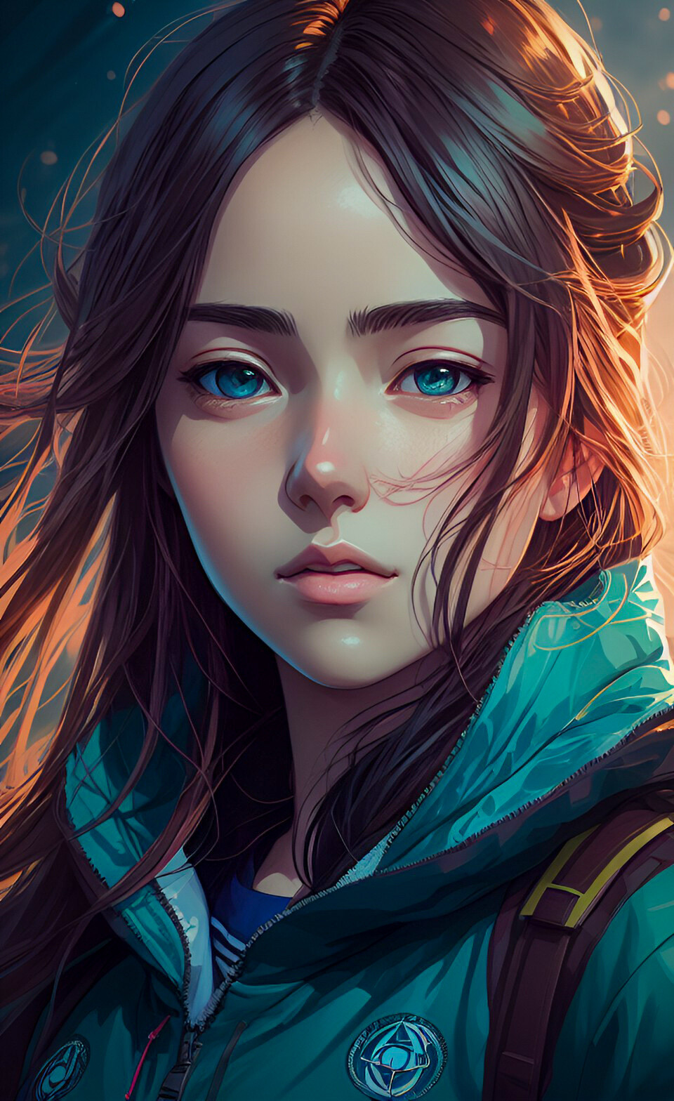 ArtStation - The girl from the future