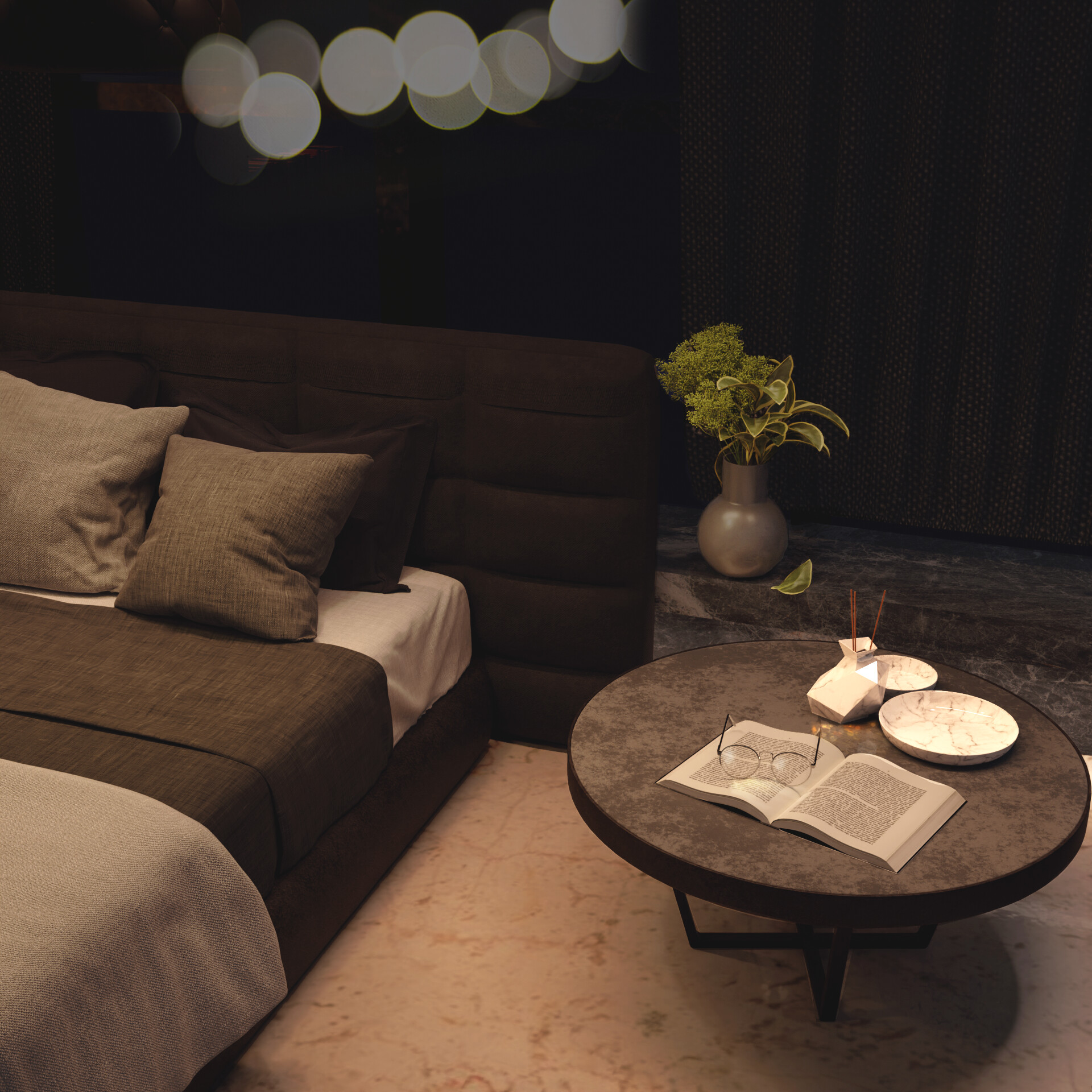 ArtStation - bed-room interior design