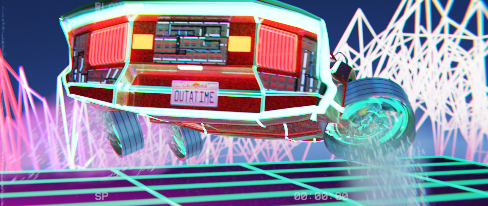 Skillickles Animation - Endless Engines Retro Cruiser